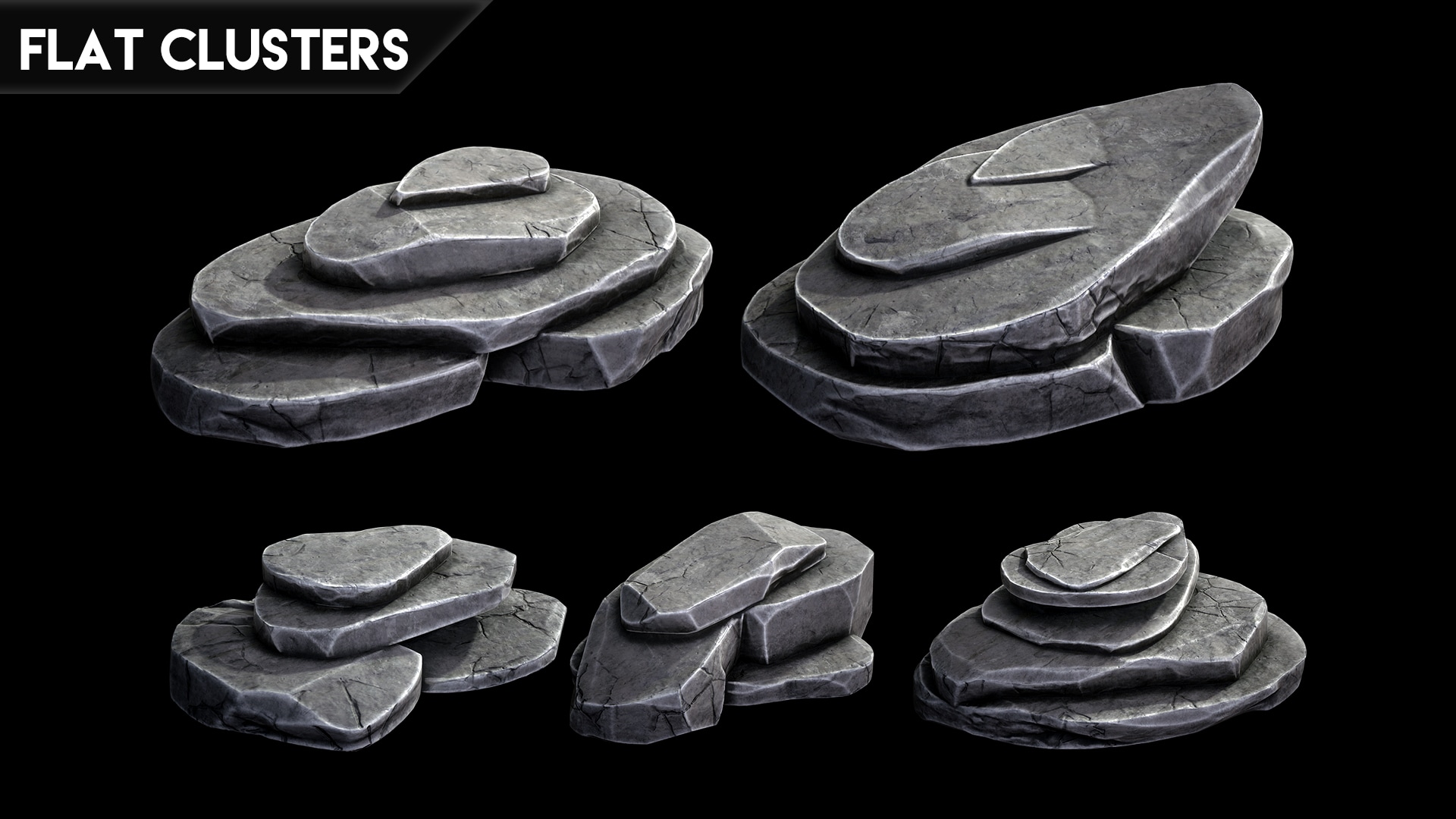 45 Stylized Rock Pack in Environments - UE Marketplace