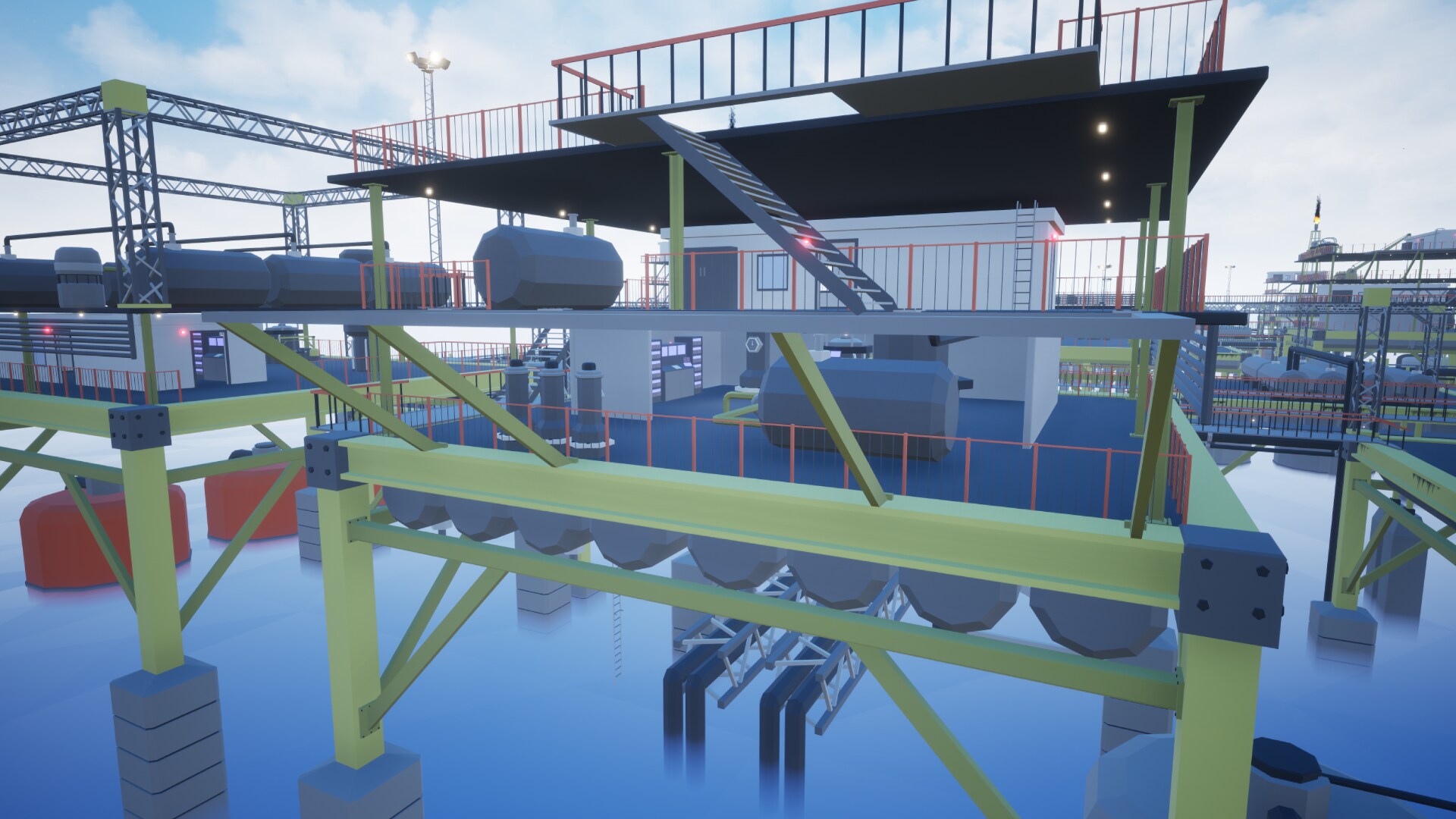 Polygon Style Refinery in Environments - UE Marketplace