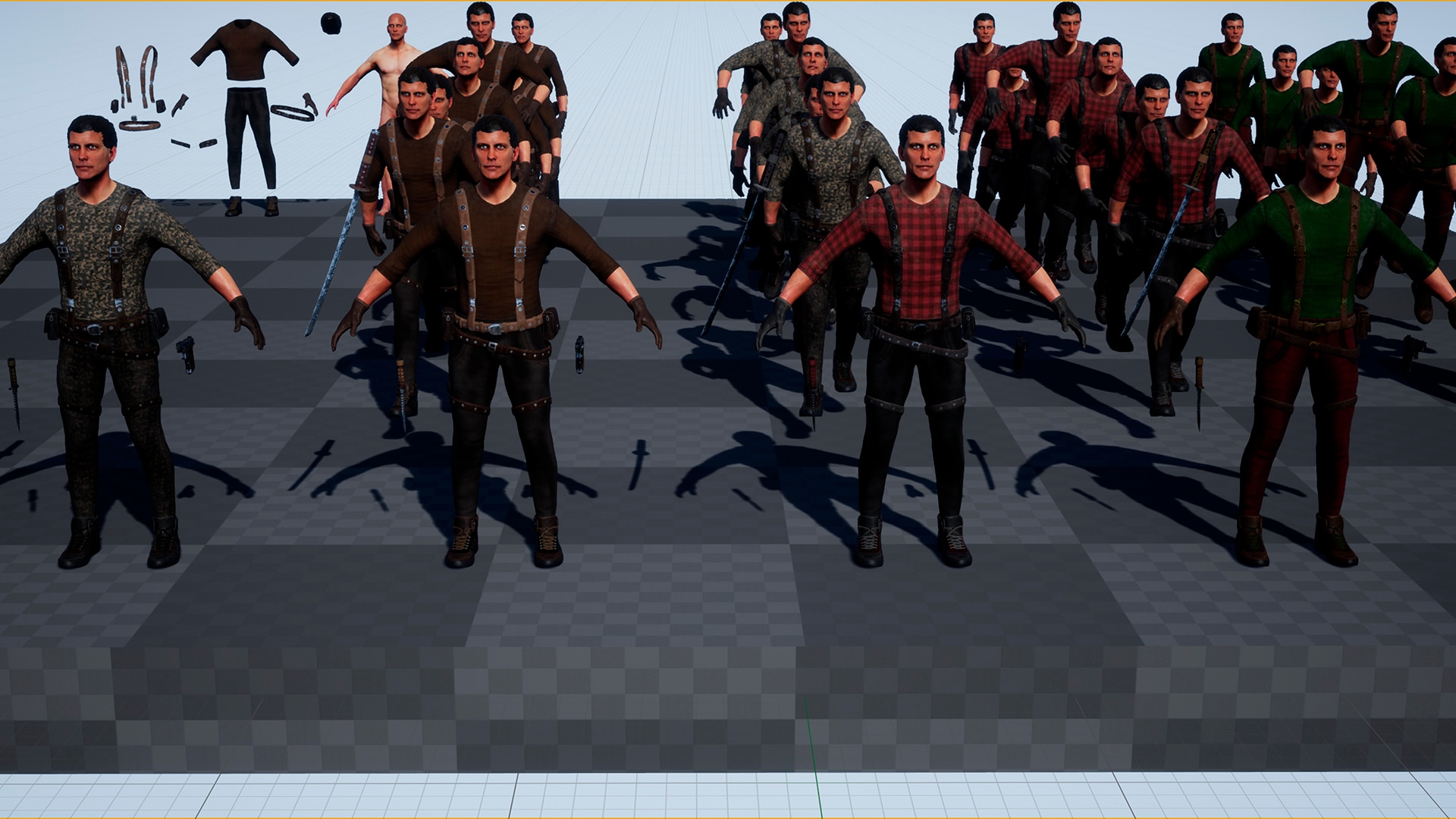 Man in Characters - UE Marketplace