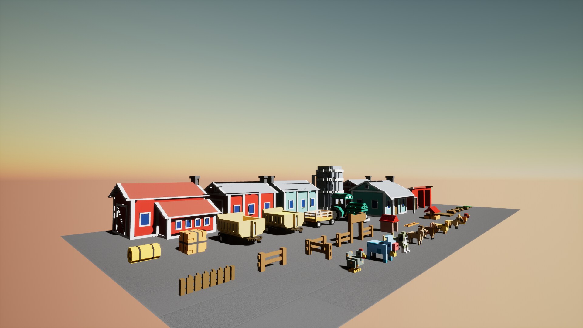Voxel Farm in Props - UE Marketplace