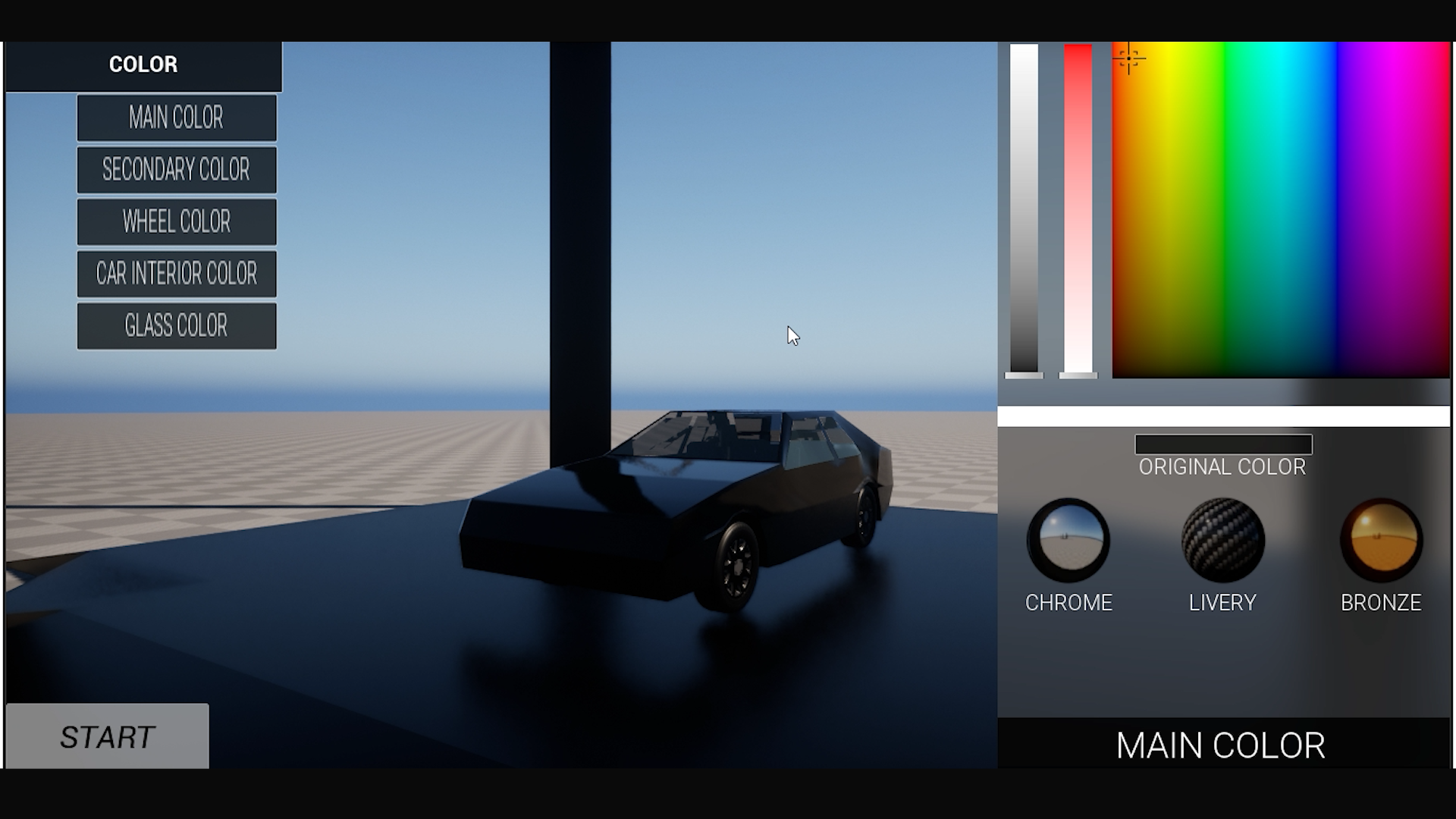 Car Color Customization System in Blueprints - UE Marketplace