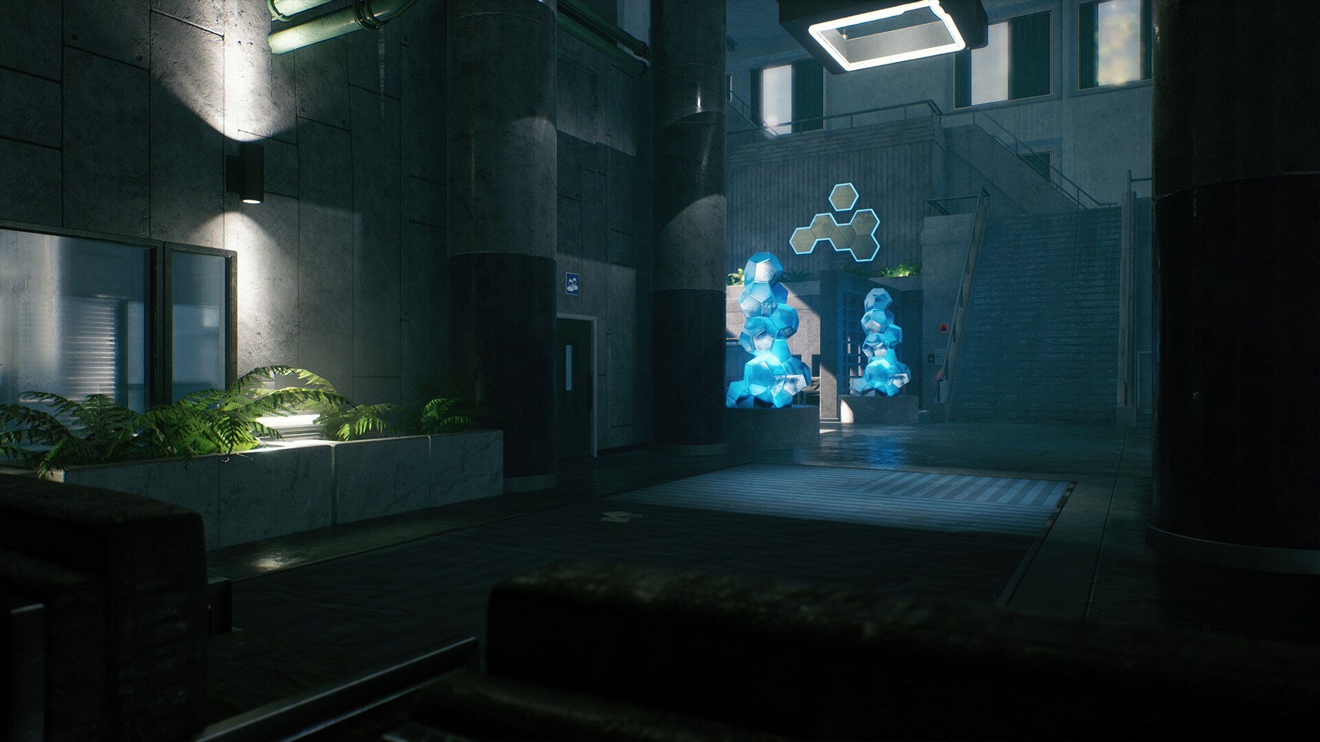 Brutalist Architecture Office in Environments - UE Marketplace