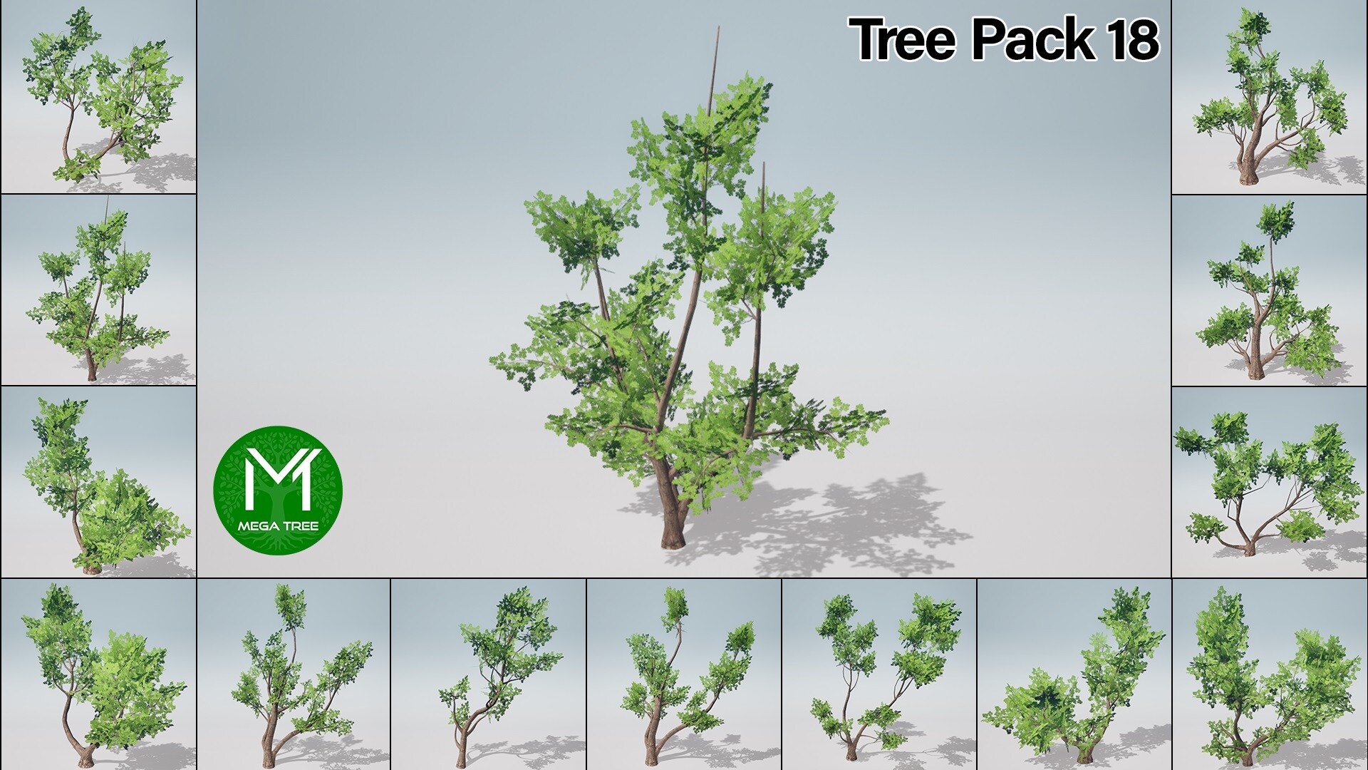Mobile Tree Pack 18 in Props - UE Marketplace
