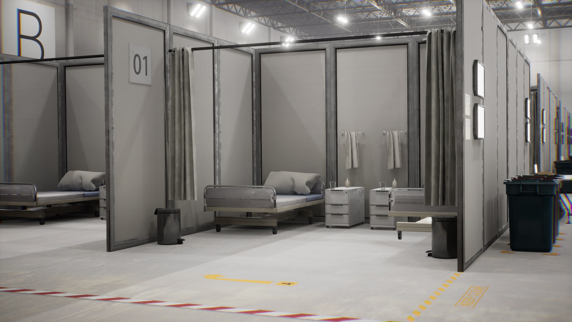 Temporary Hospital in Environments - UE Marketplace