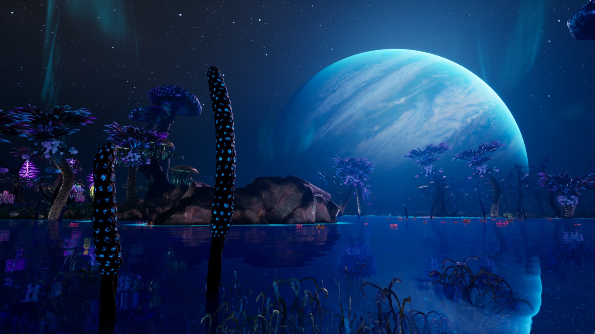 在环境创建的Alien Planet - Tropical Jungle - Fantasy Forest Environment Pack ...