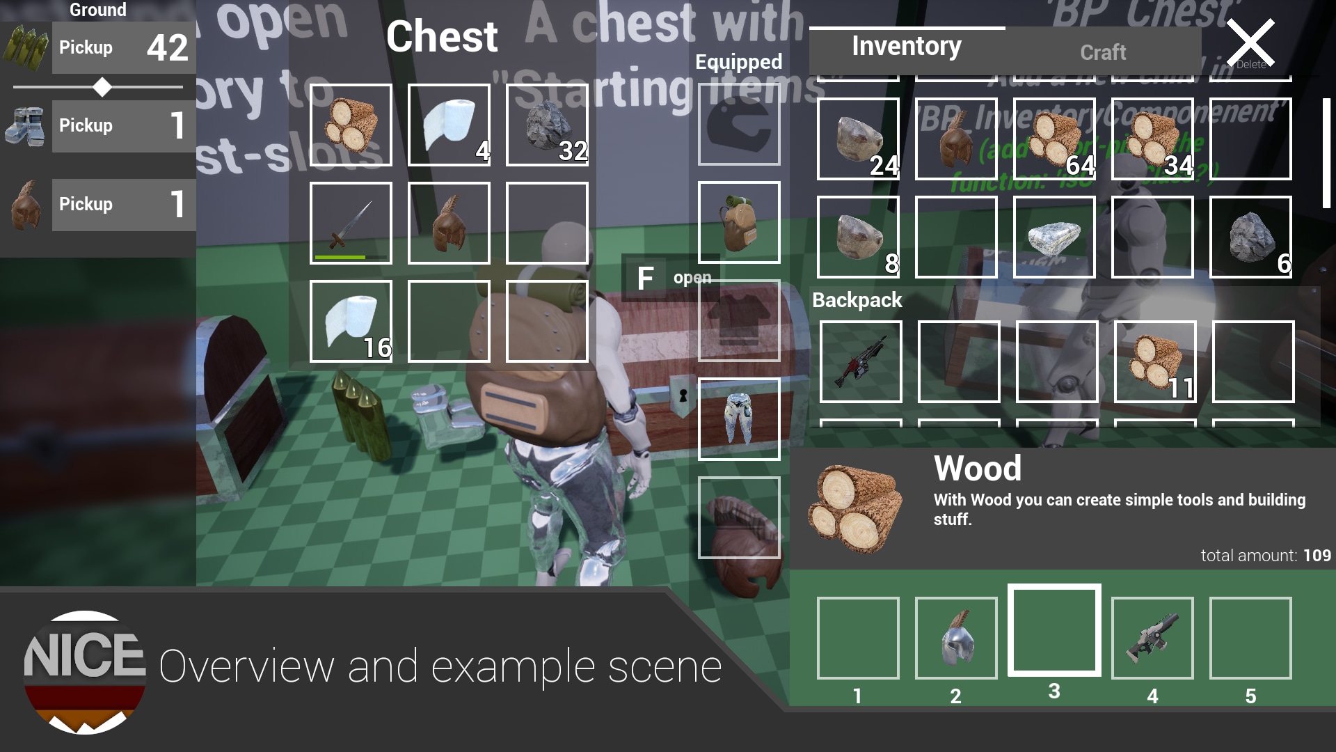 Multiplayer Inventory - Drag & Drop in Blueprints - UE Marketplace