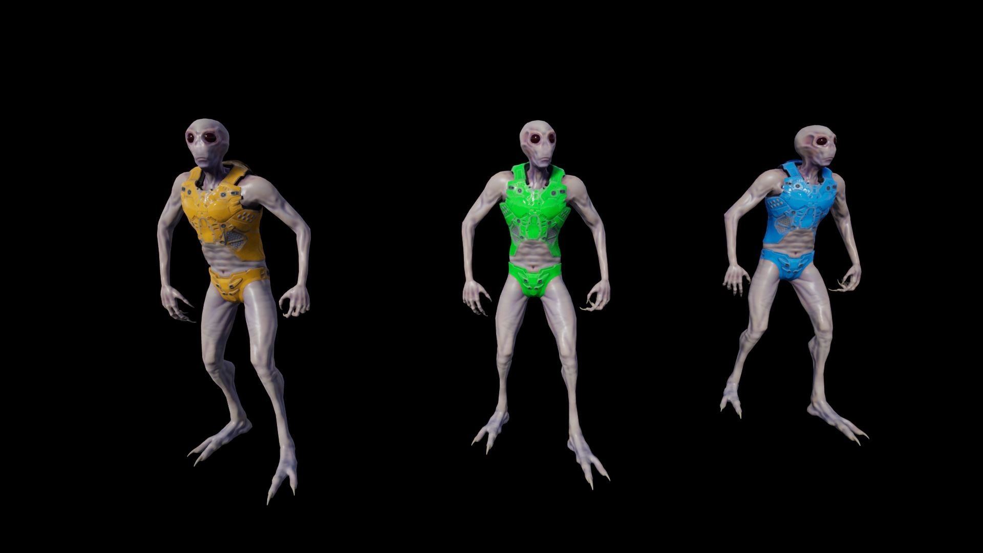 Alien Type-1 in Characters - UE Marketplace