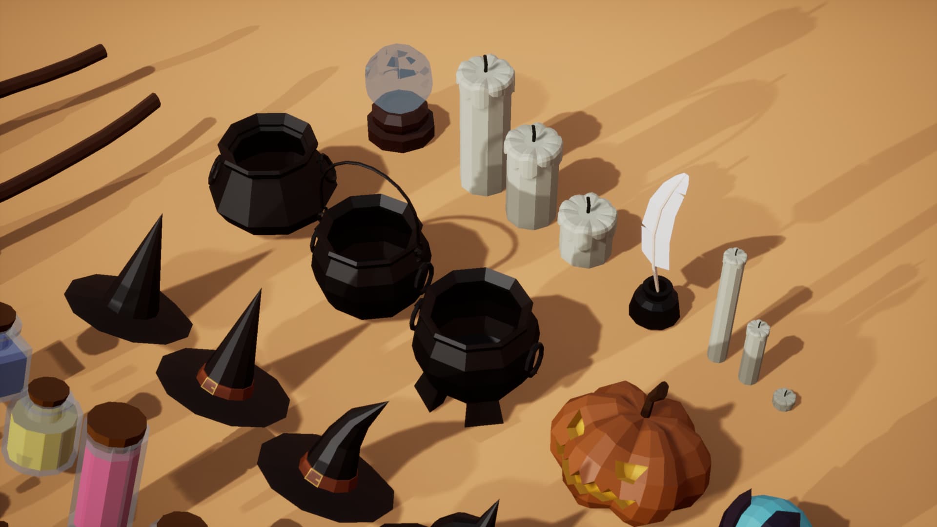 LowPoly Pack - Witch Assets, 카테고리 블루프린트 - UE 마켓플레이스
