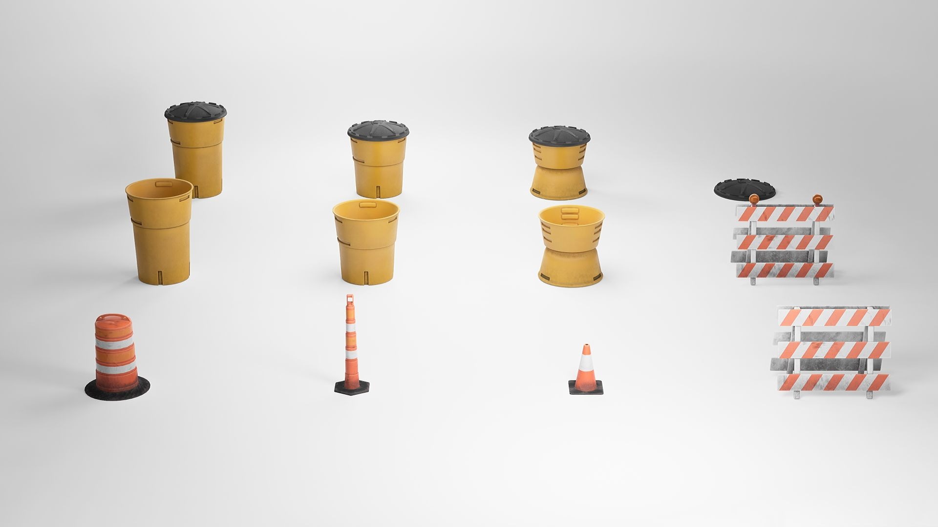 Construction Barriers Vol. 1 in Architectural Visualization - UE ...