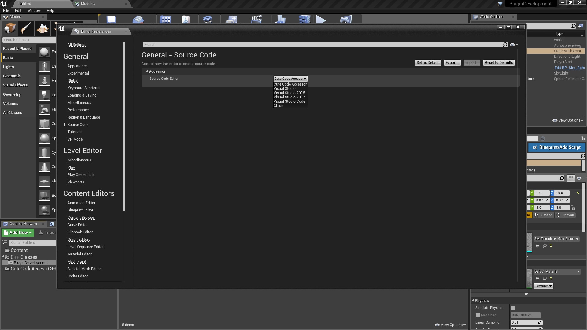 Cute Code Accessor in Code Plugins - UE Marketplace