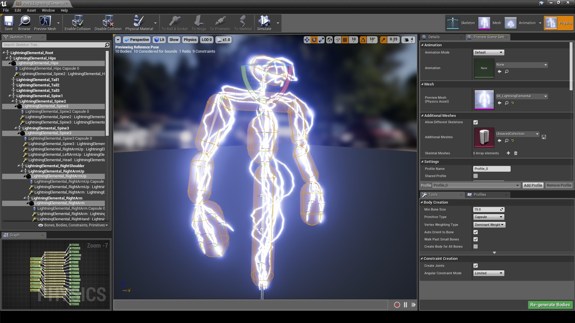 Lightning elemental in Characters - UE Marketplace