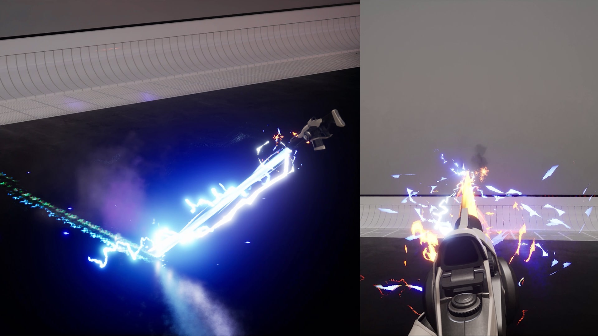 Niagara Laser Beam Weapon V3 In Visual Effects Ue Marketplace