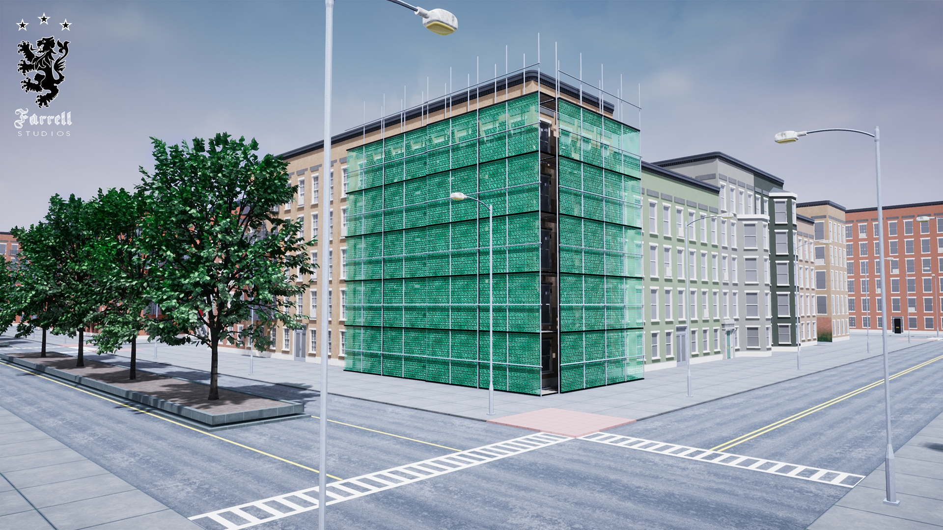 Modular Street Pack in Environments - UE Marketplace