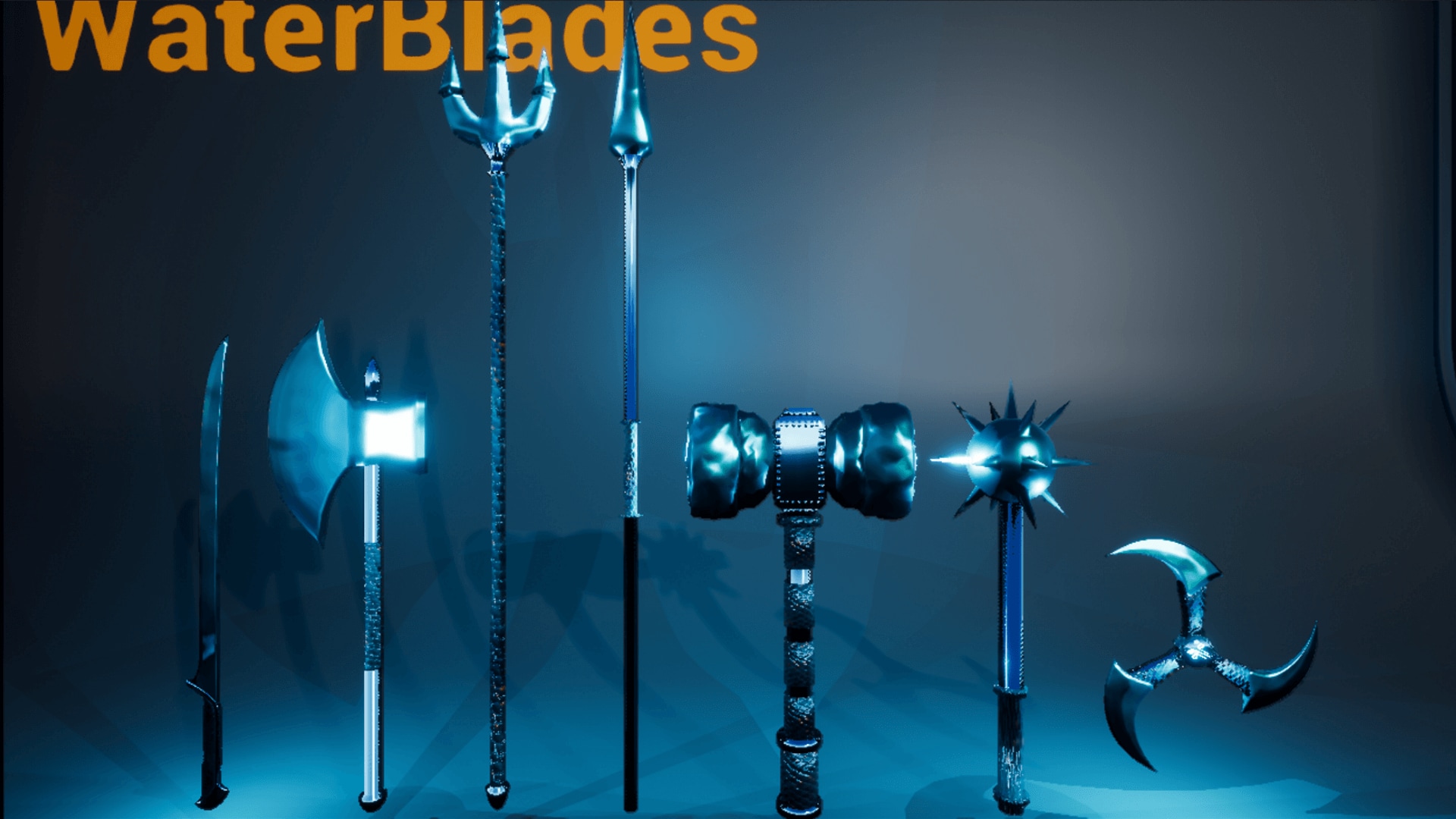 Element Blades in Weapons - UE Marketplace