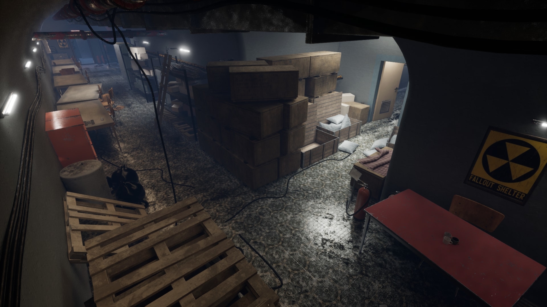 Modular Abandoned Fallout Shelter In Environments Ue Marketplace