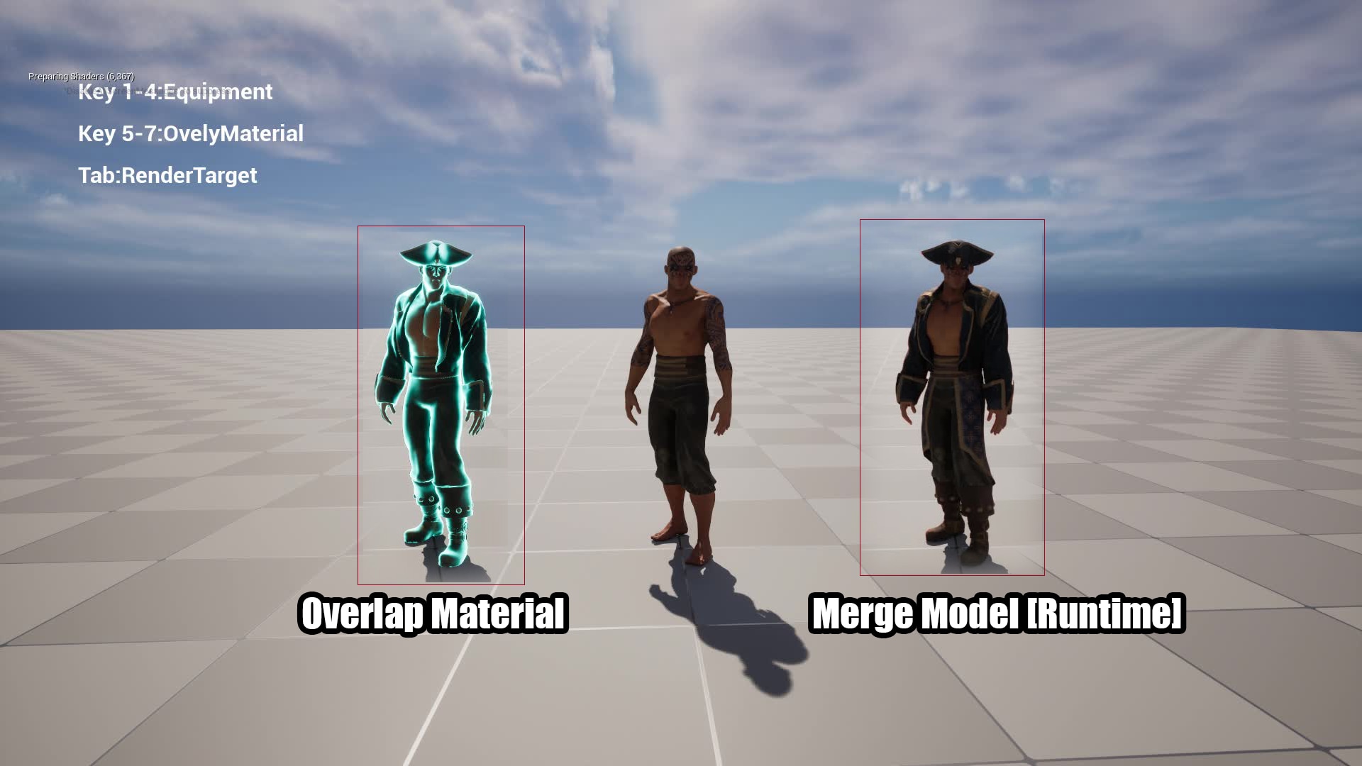 Module Skin [merging Skeletalmesh Runtime] In Code Plugins Ue Marketplace