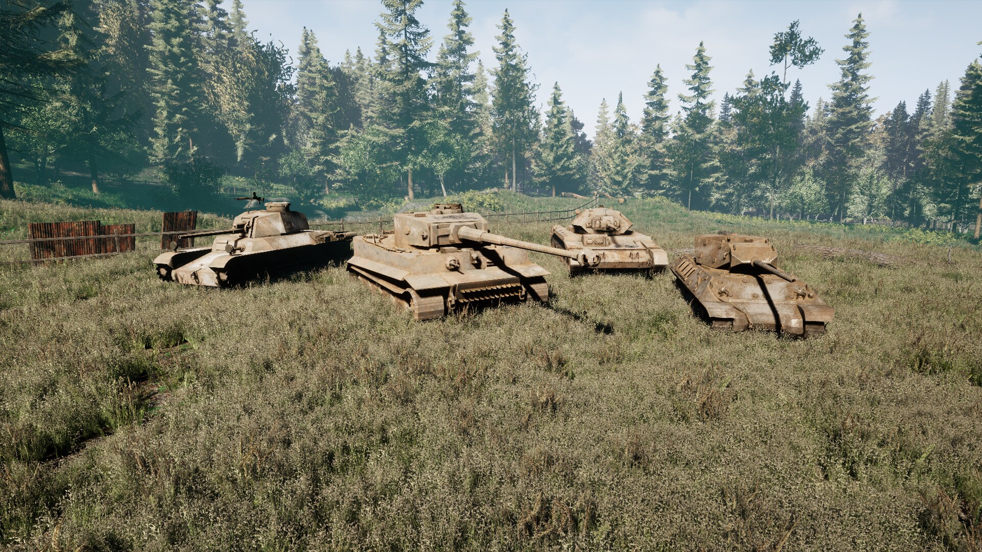 在道具创建的WW2 Damaged Tanks 2 - 虚幻引擎商城