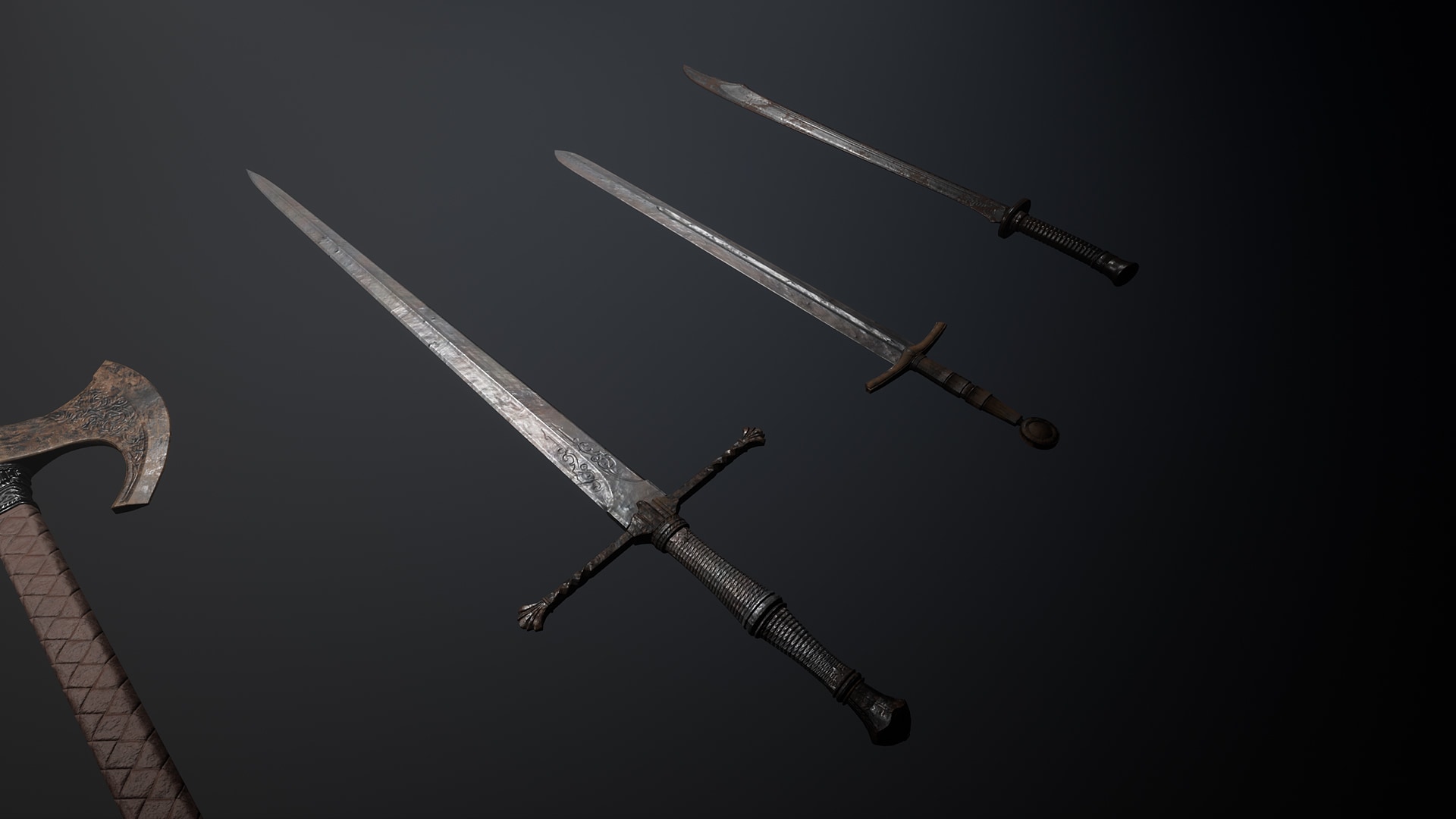 在道具创建的Melee Weapons Pack - 虚幻引擎商城