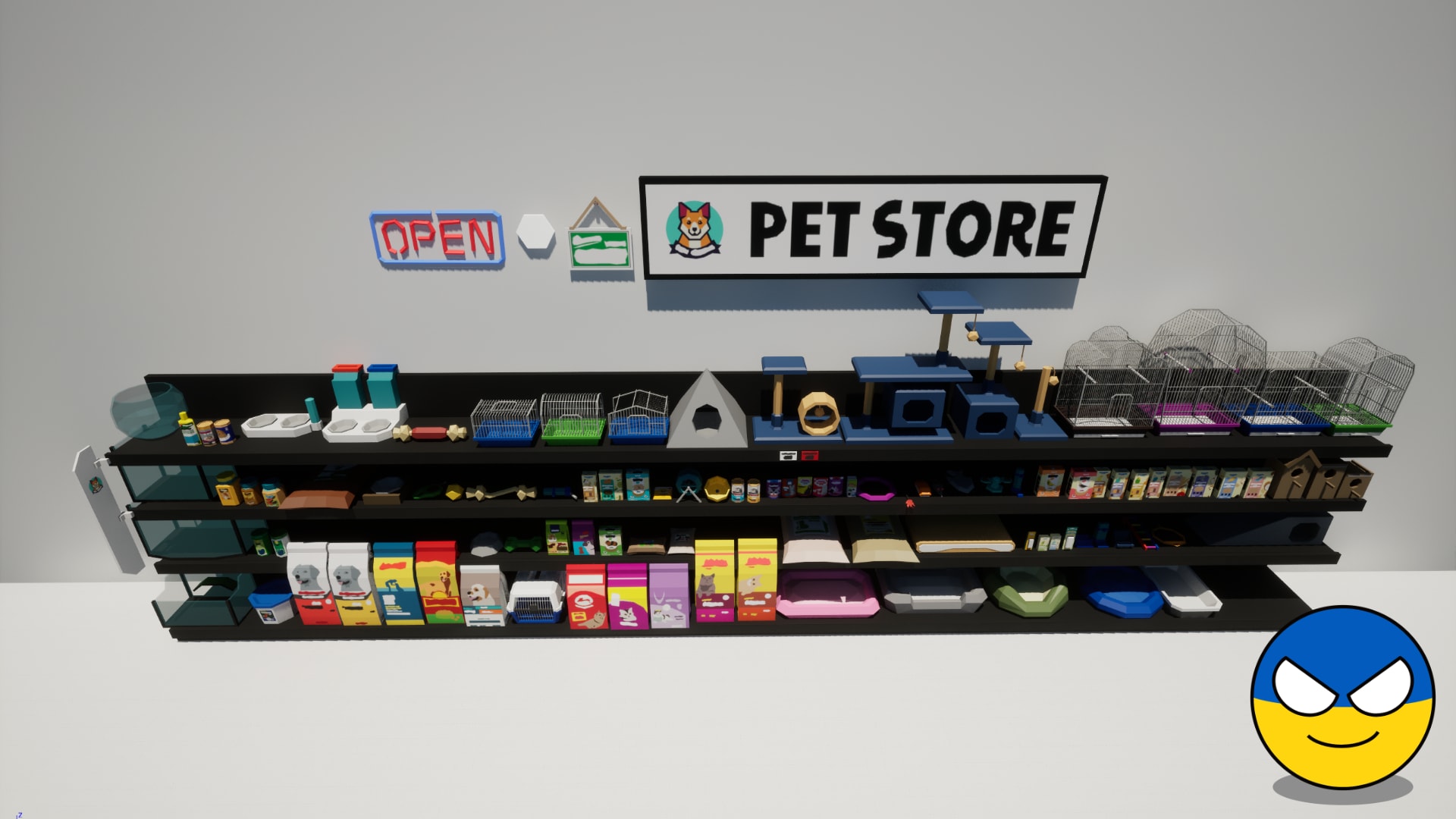 Poly Pet Store in Props - UE Marketplace