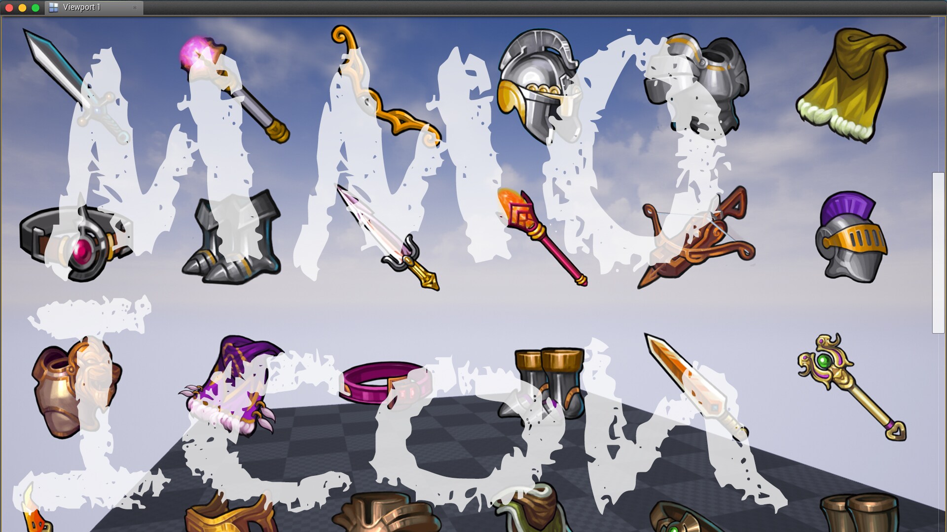 Hand Painted MMO Icon, 카테고리 2D 애셋 - UE 마켓플레이스