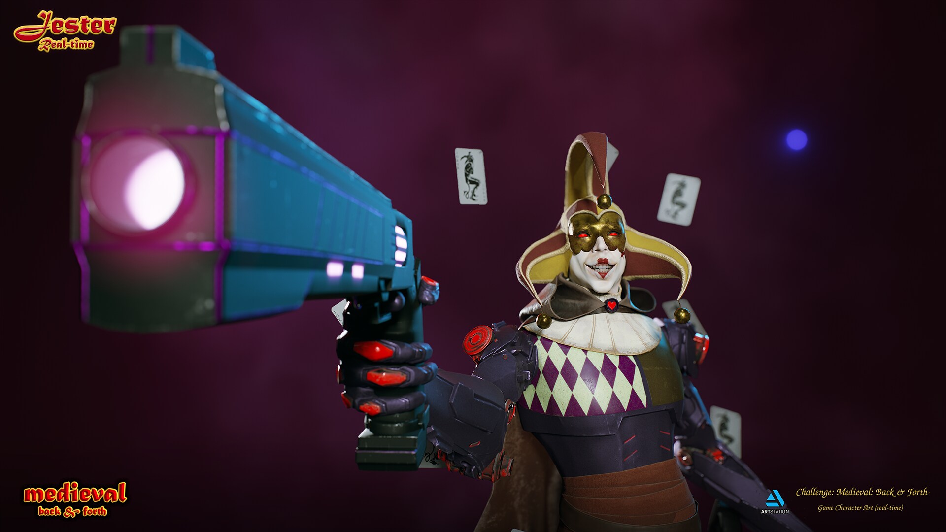 Jester sci-fi robot in Characters - UE Marketplace