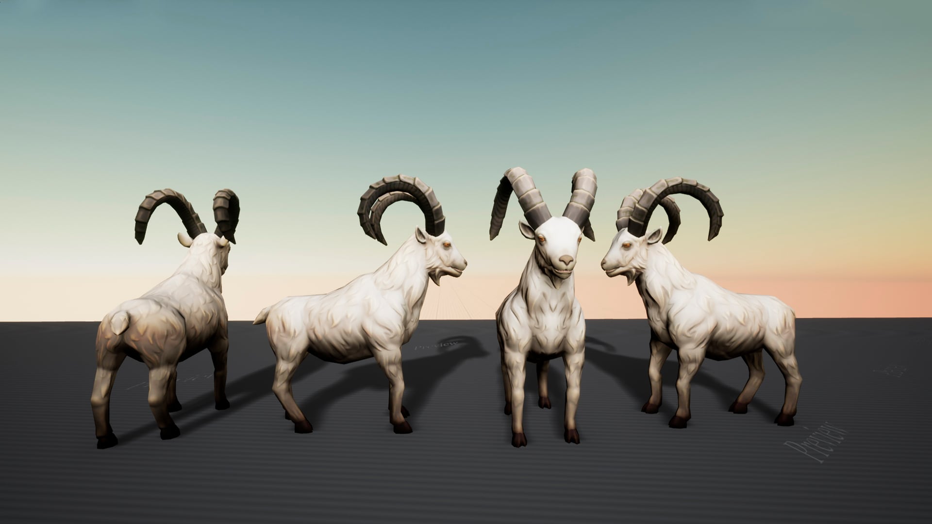 Fantasy Wild Goat in Characters - UE Marketplace