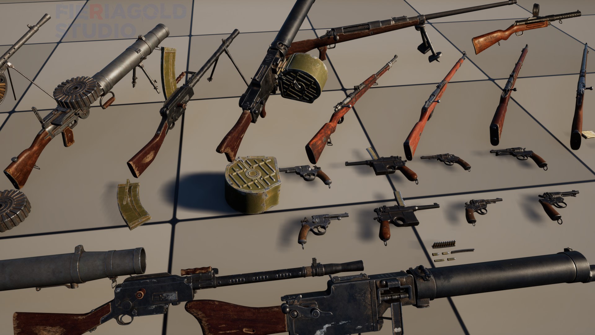 Weapon WW1 in Props - UE Marketplace