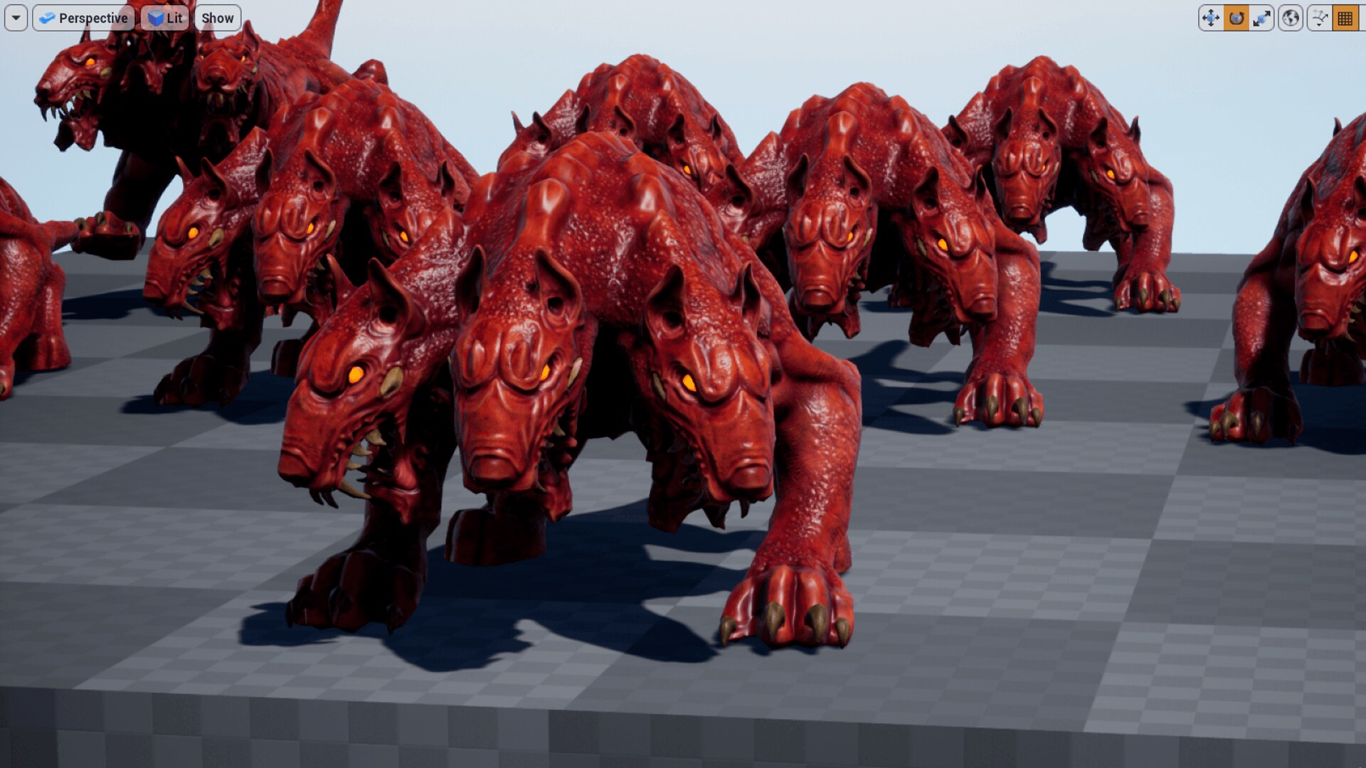 Cerberus Grade 1 in Characters - UE Marketplace