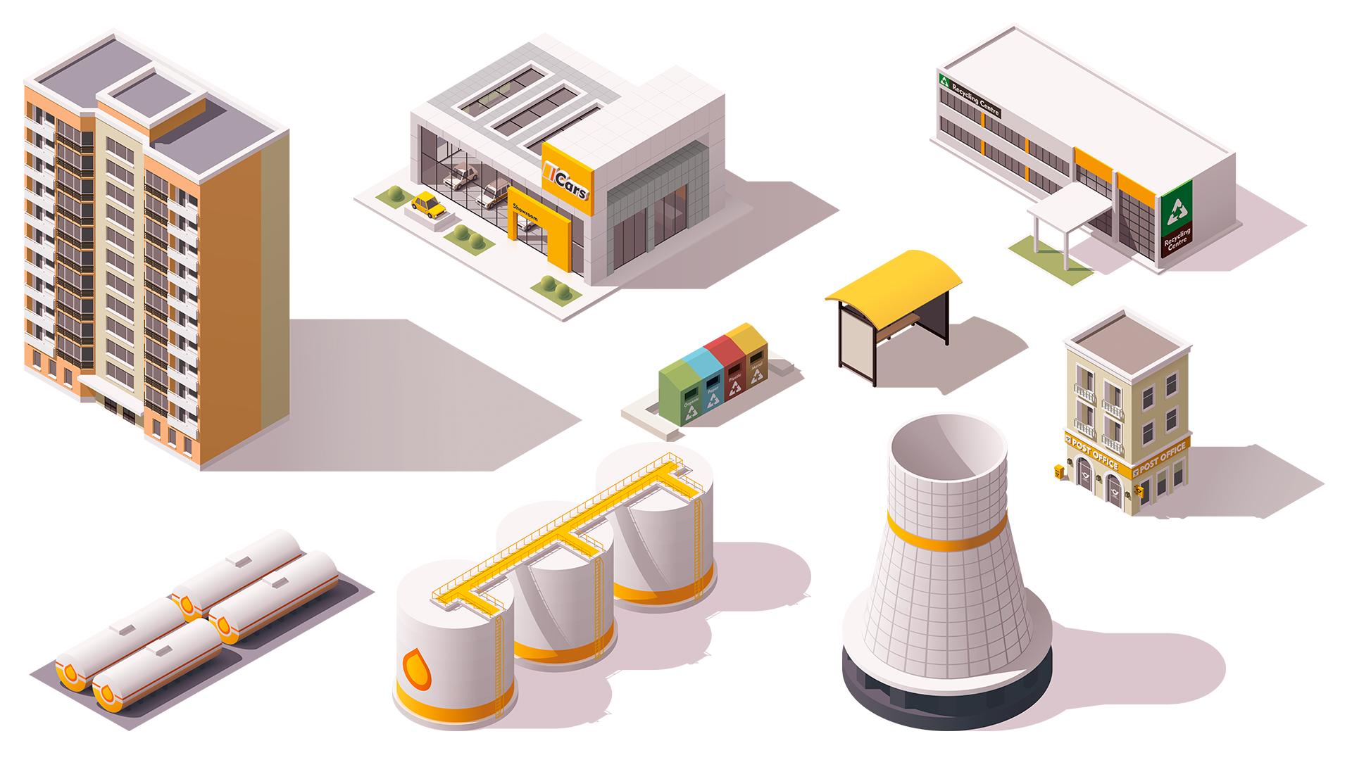 Paper2D Isometric Buildings Part 1 in 2D Assets - UE Marketplace