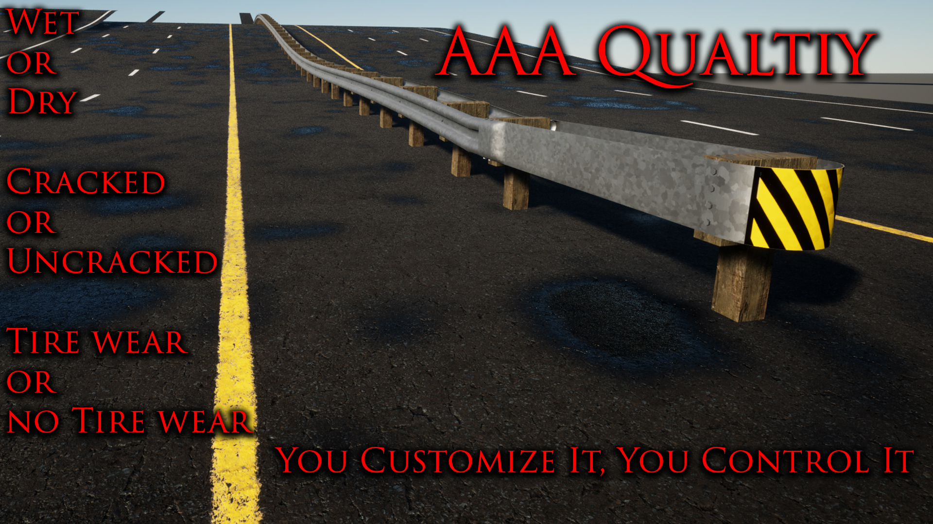 Realistic Customizable Roads