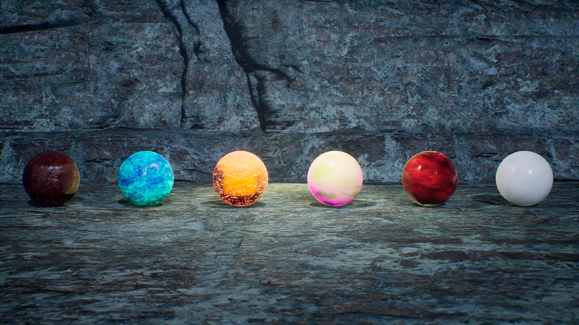 Animated Crystals in Props - UE Marketplace