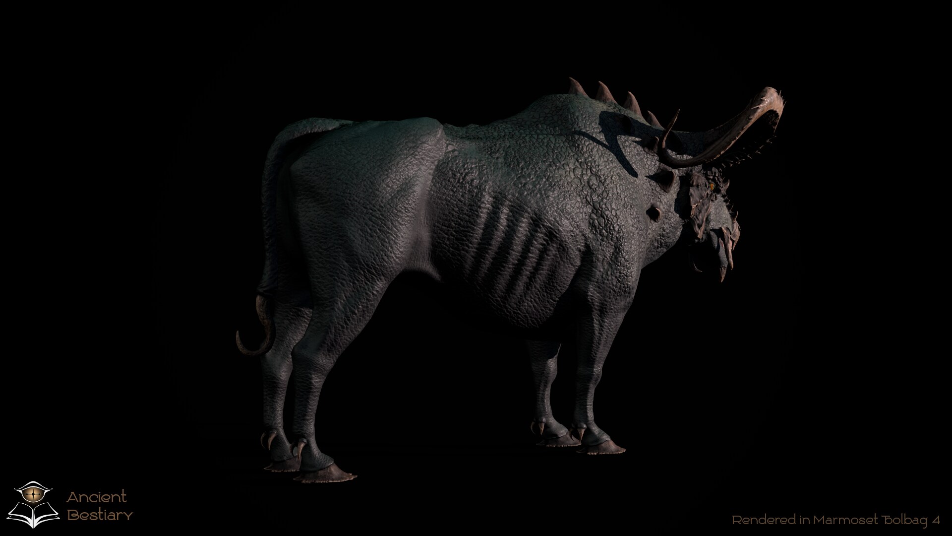 在角色创建的Dragon Bull - 虚幻引擎商城