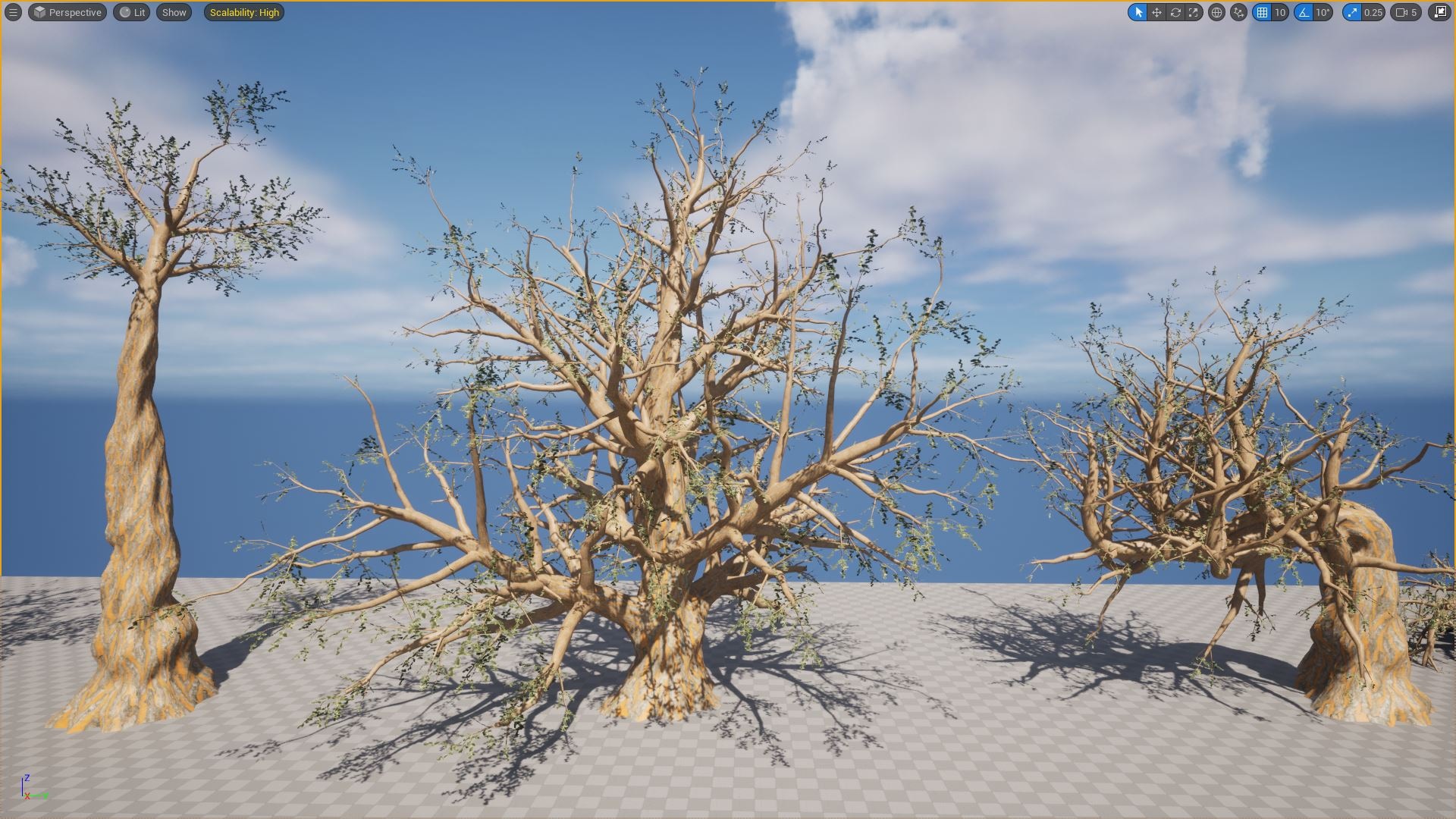 Realistic Tree Pack NV1 (12 Trees) in Props - UE Marketplace