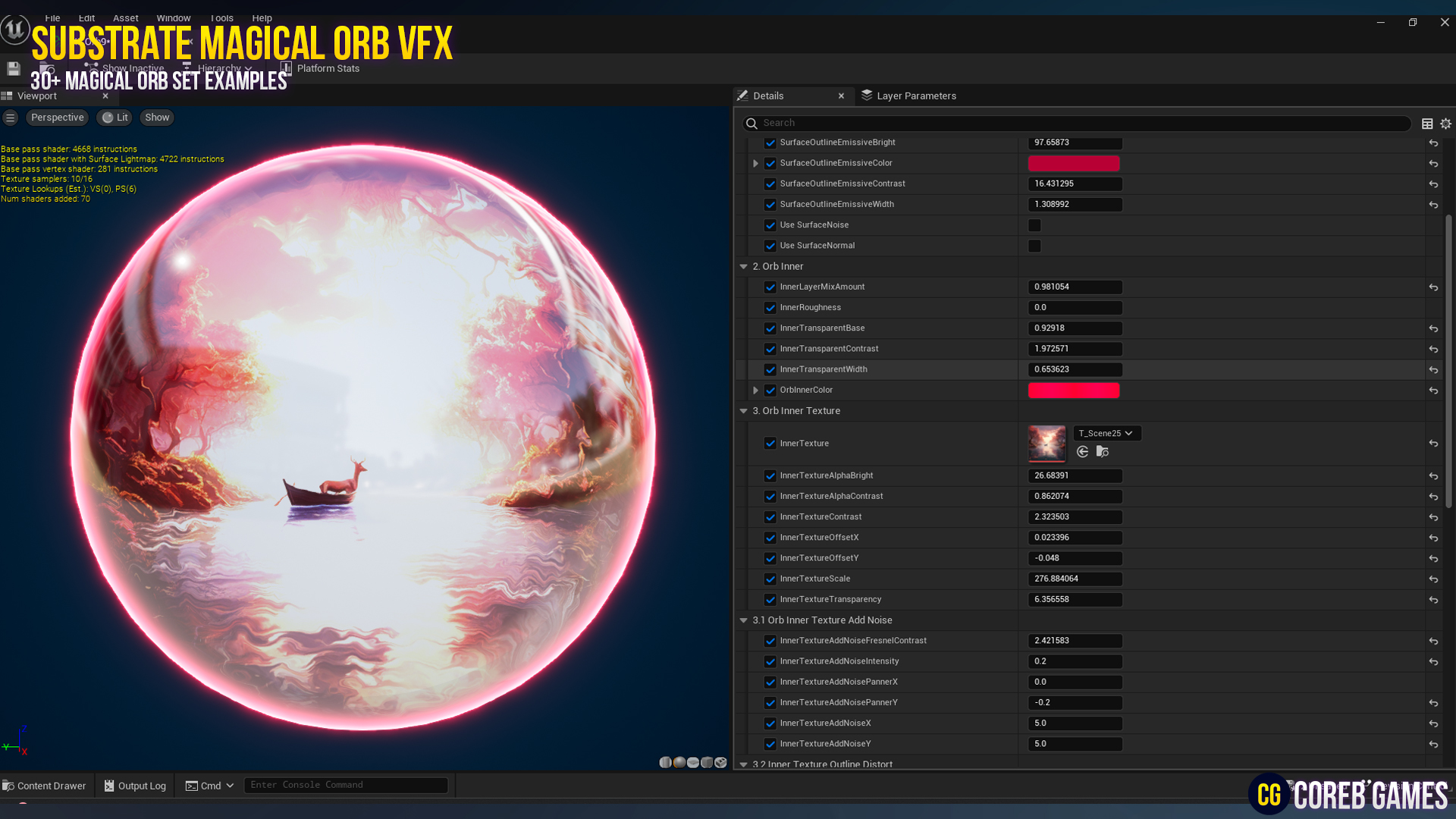 Substrate Magical Orb VFX Pack
