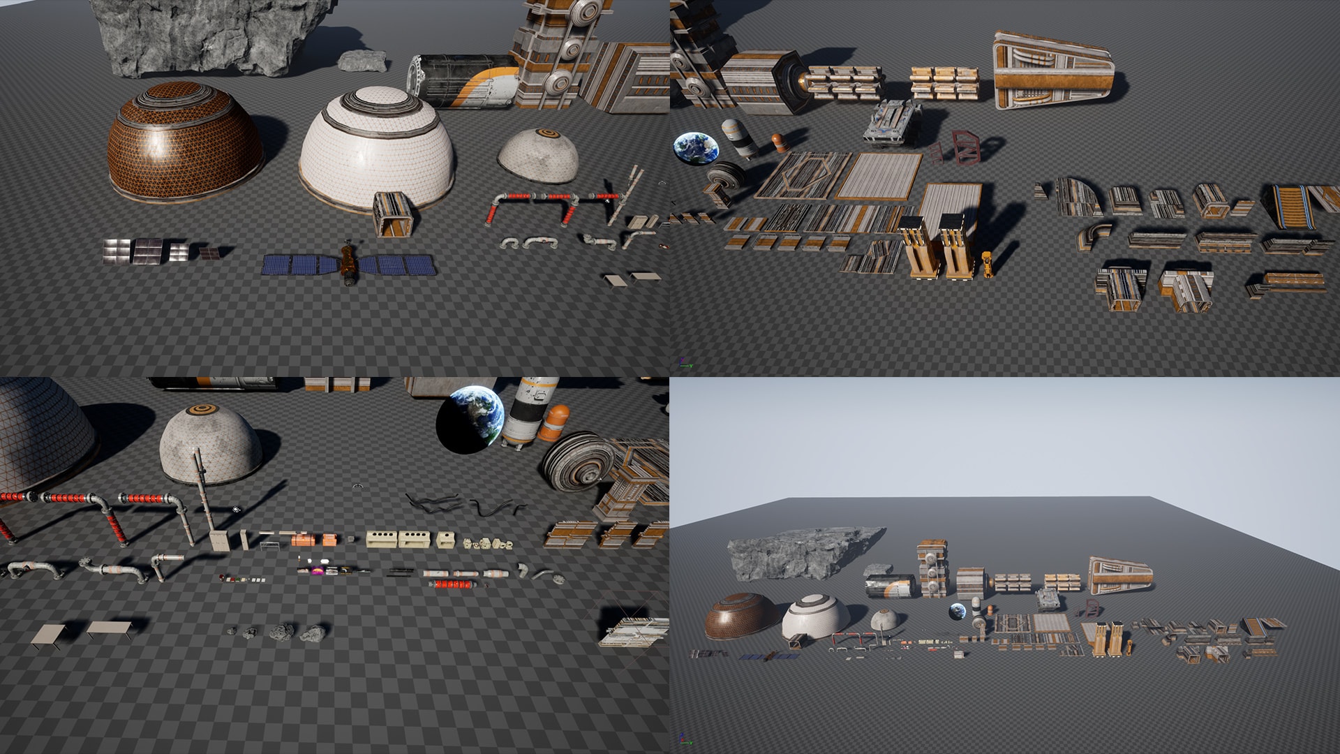 Moon station in Environments - UE Marketplace