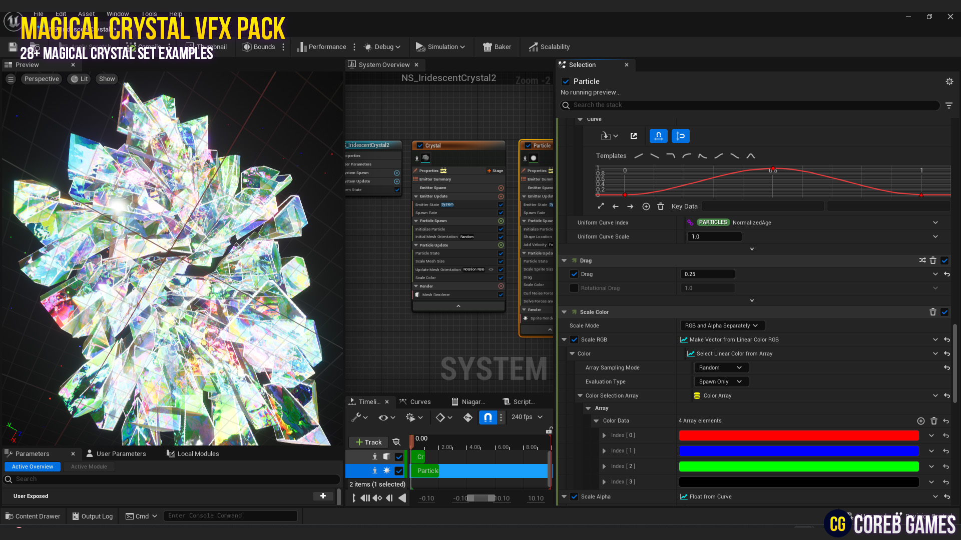 Magical Crystal VFX Pack