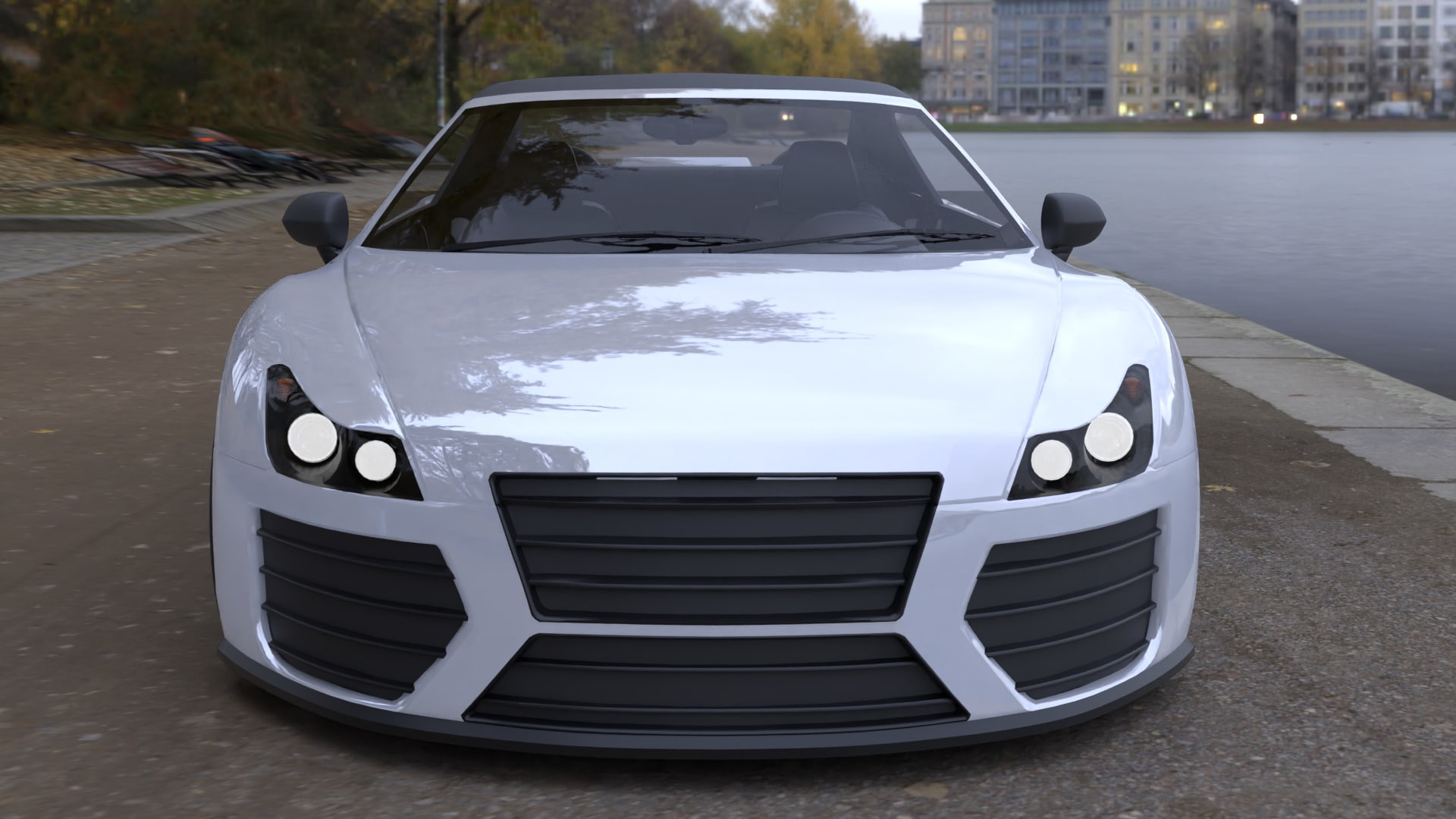 Realistic Car 01 with Engine Sounds in Props - UE Marketplace