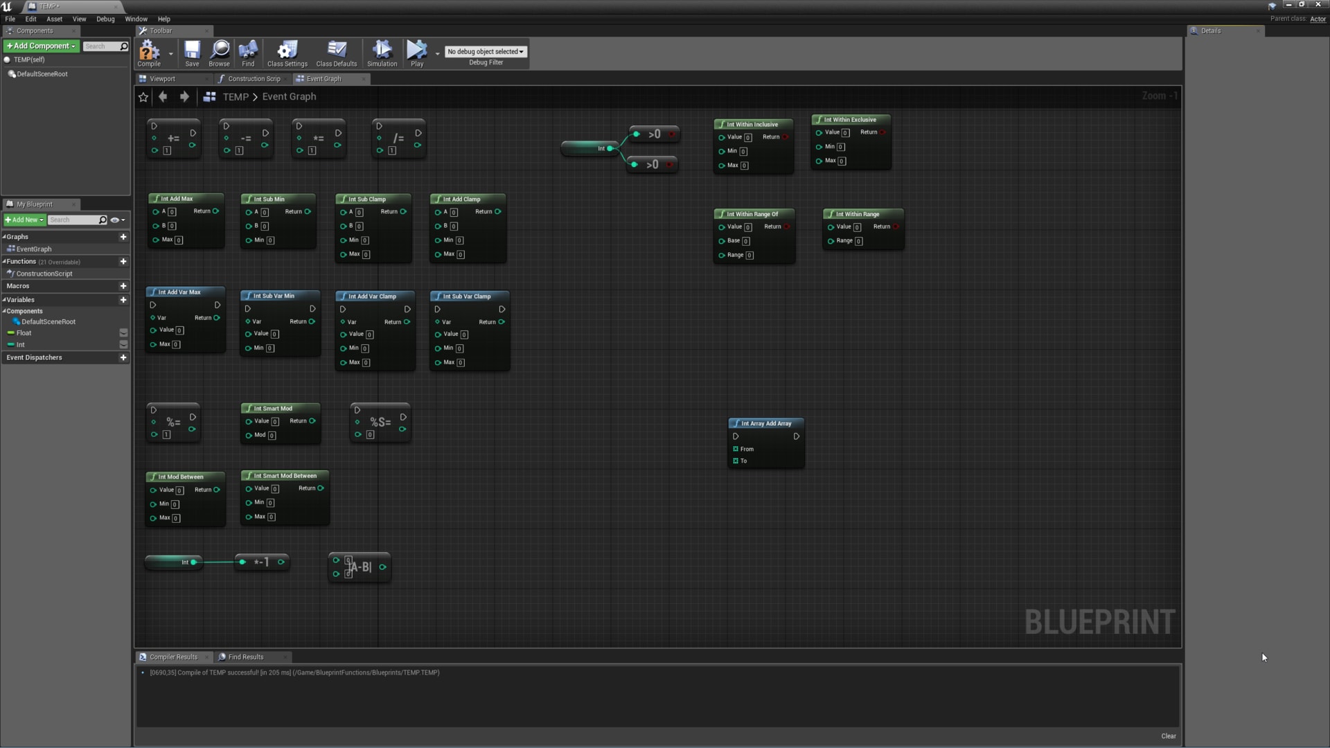 Blueprint Utility Pack in Blueprints - UE Marketplace