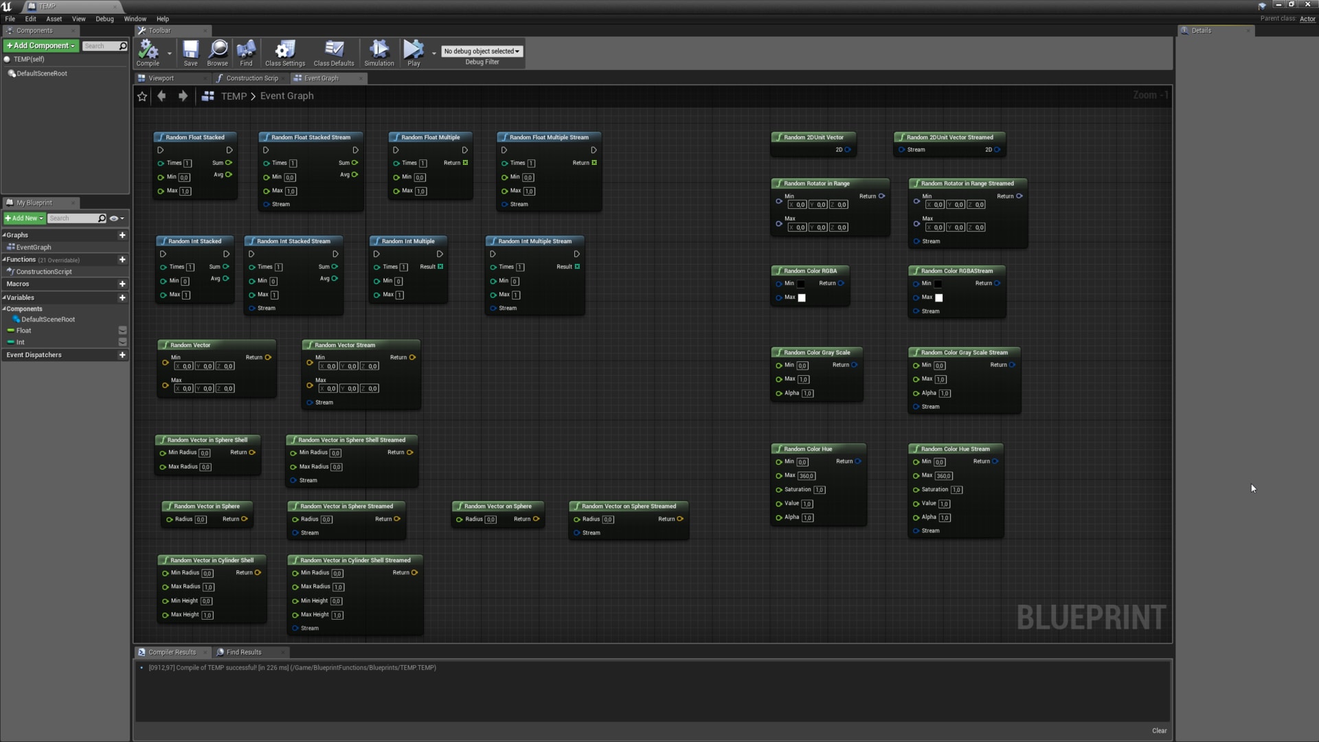 Blueprint Utility Pack in Blueprints - UE Marketplace