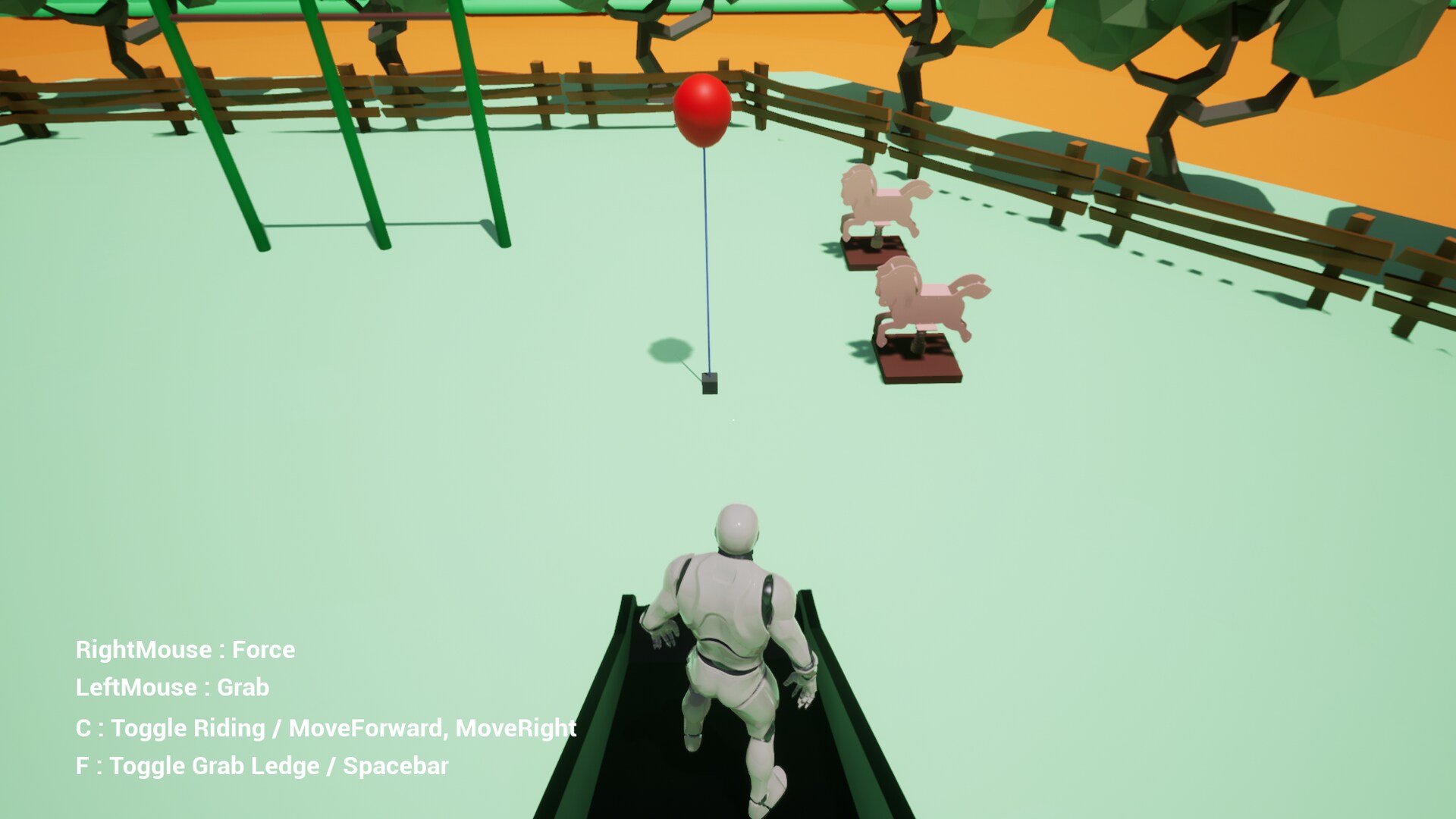 Physics Based Playground in Blueprints - UE Marketplace