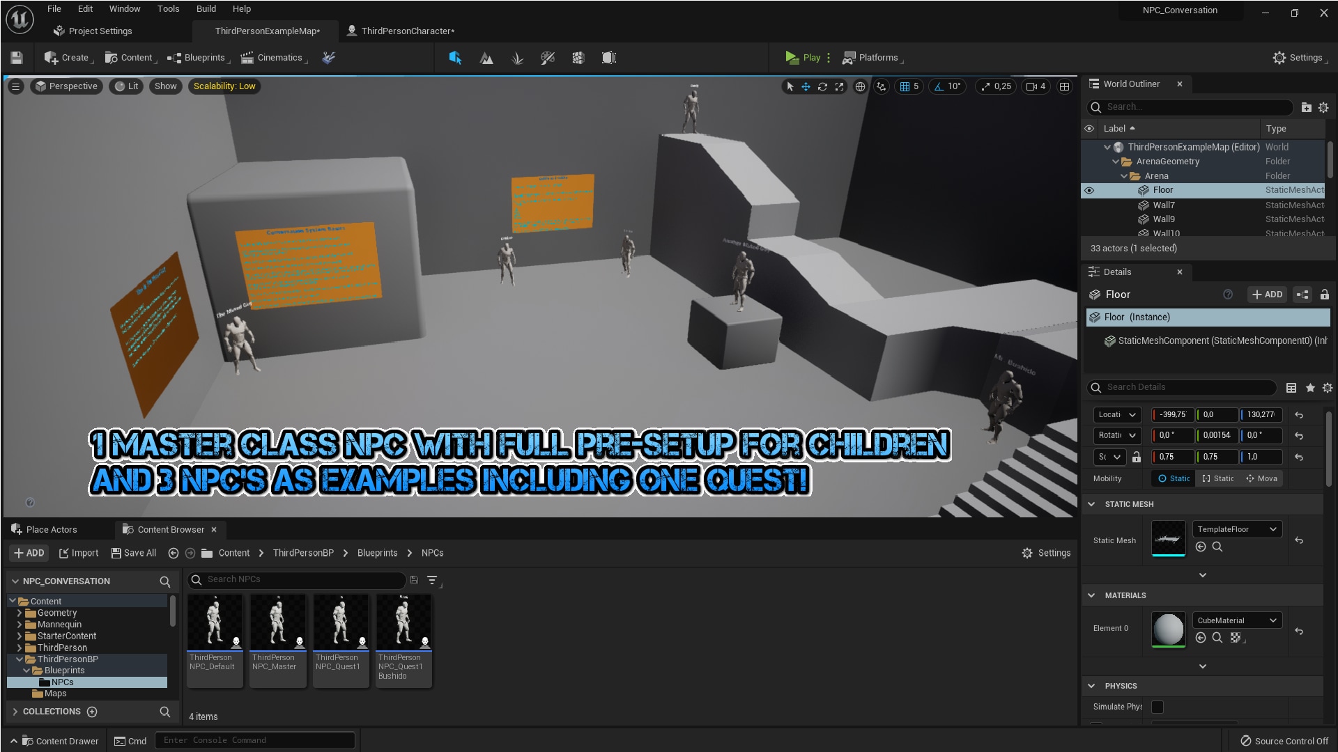 NPC Chat System in Blueprints - UE Marketplace