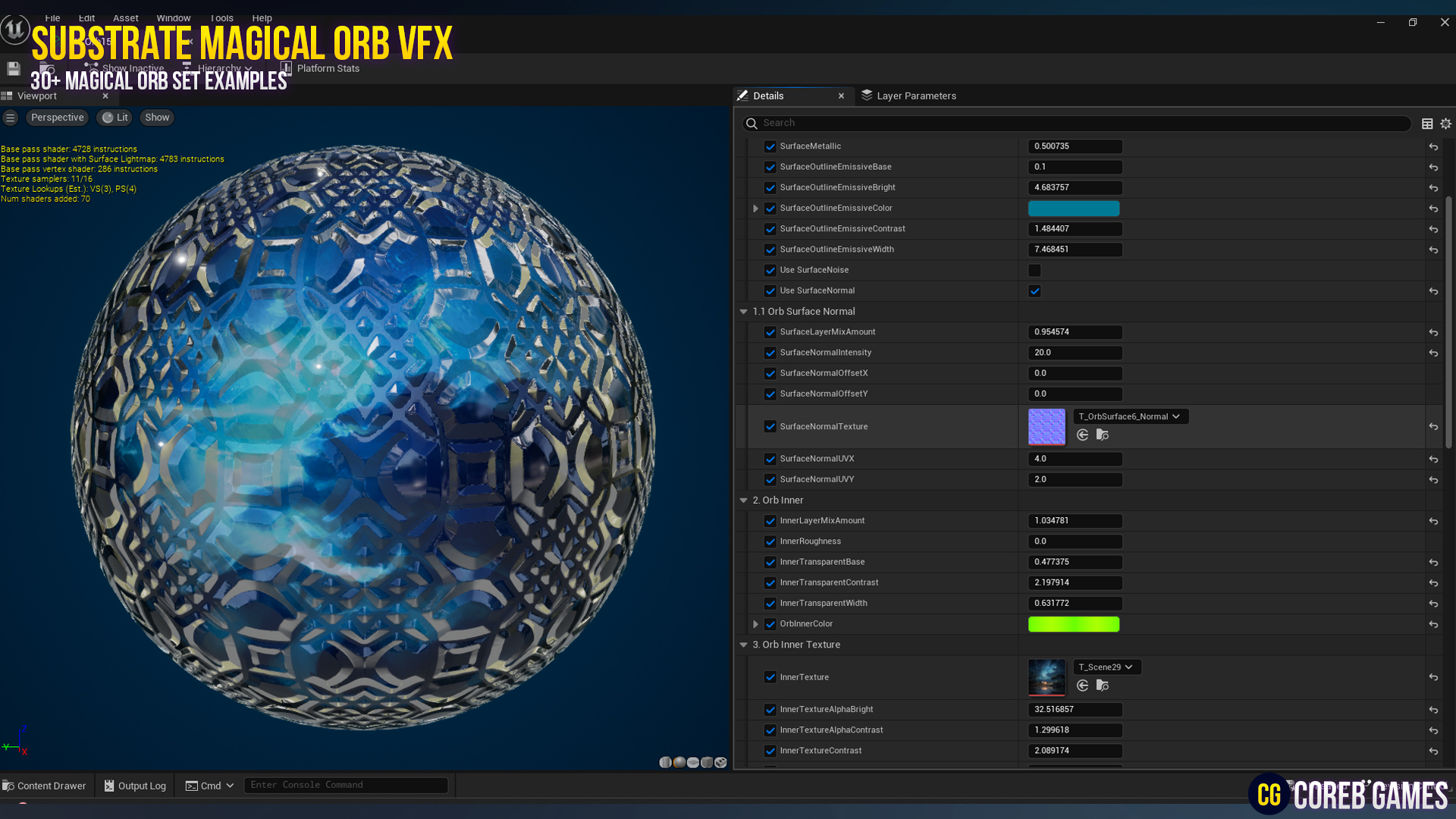 Substrate Magical Orb VFX Pack