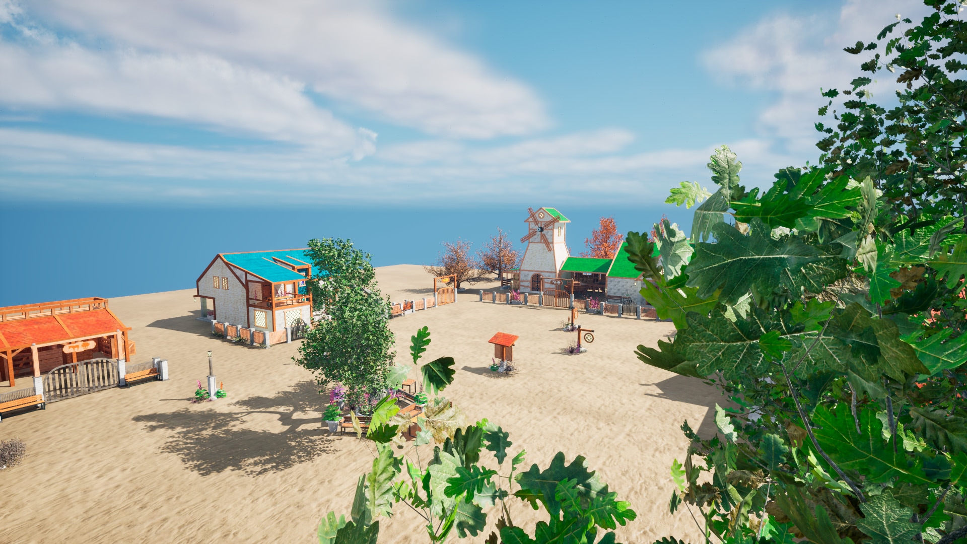 在道具创建的Game exterior asset pack vol. 2 - 虚幻引擎商城