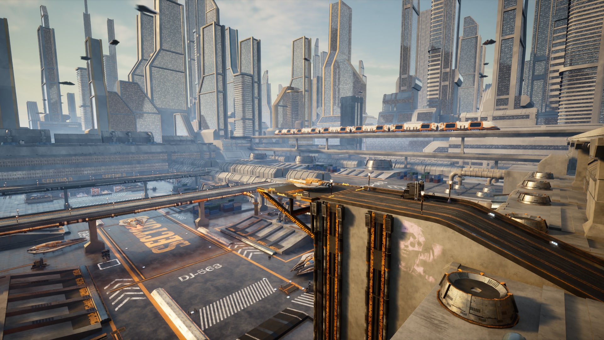 Modular Sci-fi Futuristic City – ASSET CLOUD Modular Sci-fi Futuristic City – ASSET CLOUD