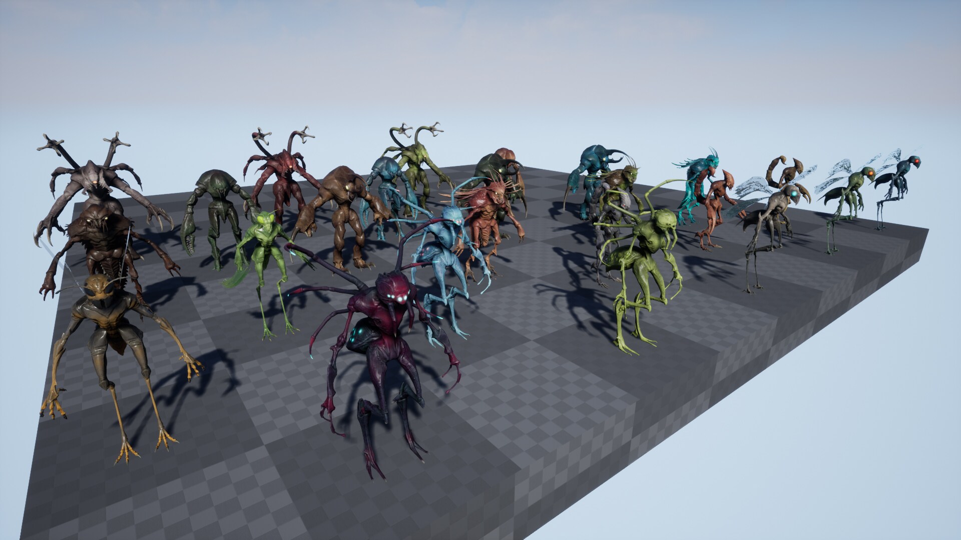 Creatures Super Pack：キャラクター - UE マーケットプレイス