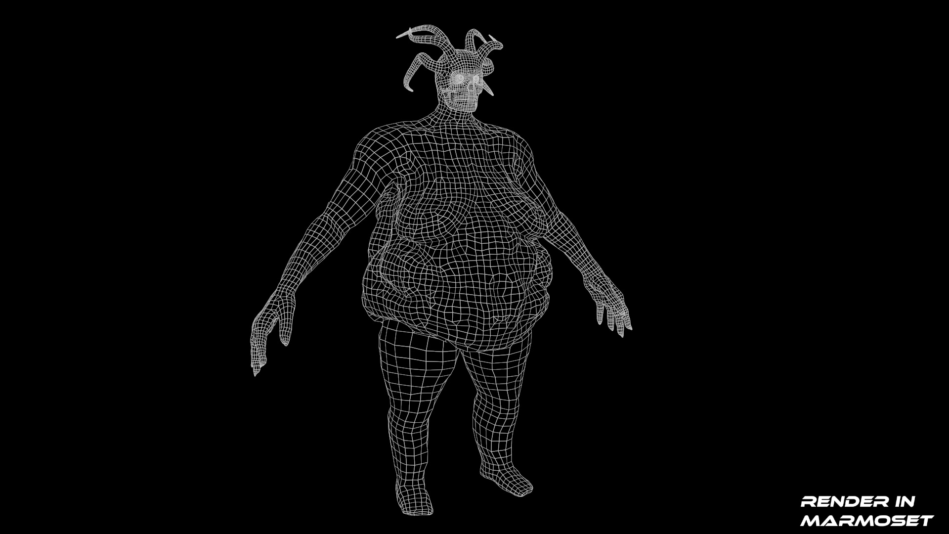 Fat demon in Characters - UE Marketplace