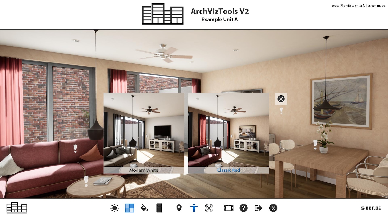 ArchViz User Interface and Interactive Tools in Architectural Visualization - UE Marketplace
