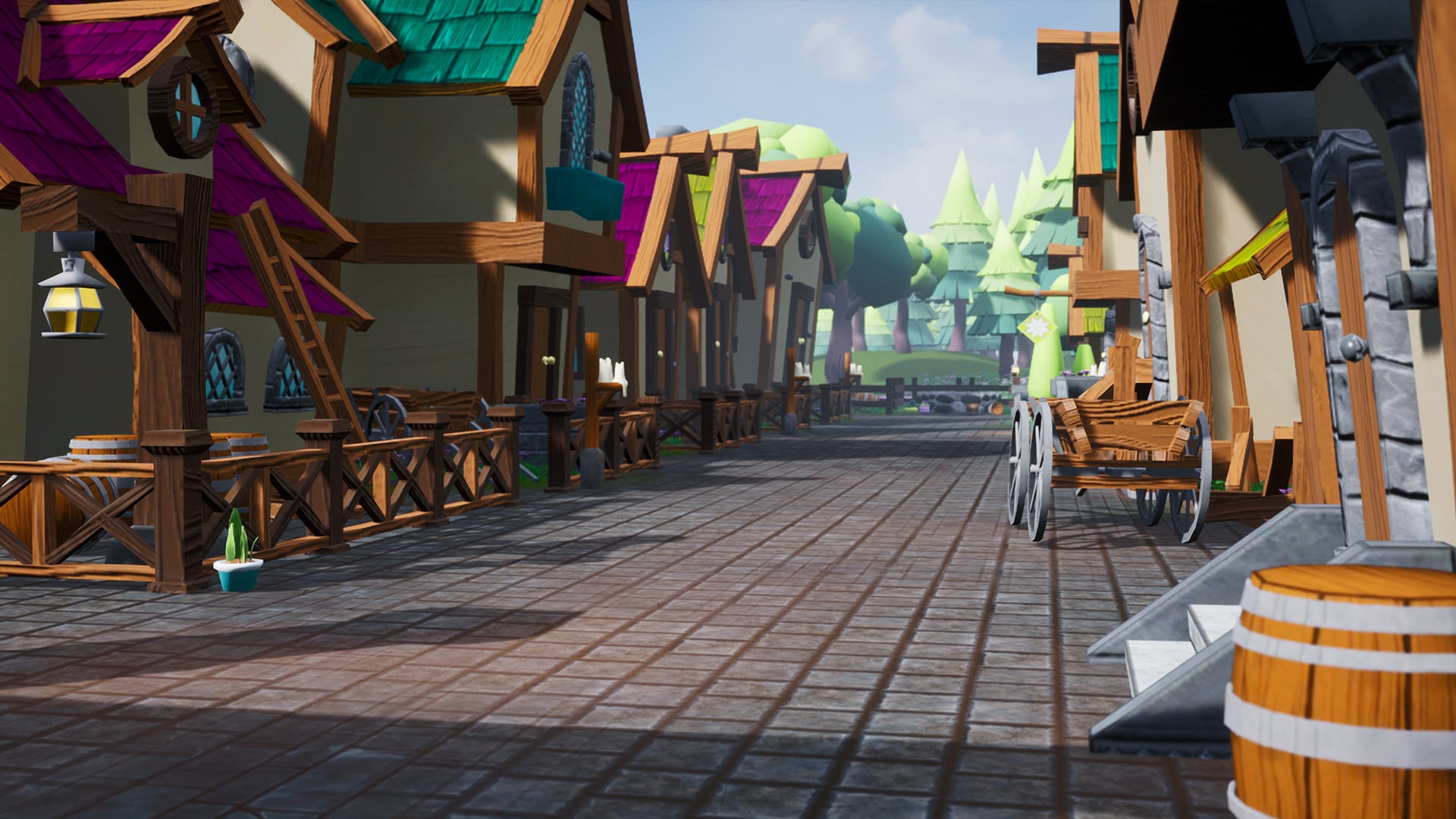 Medieval Stylized in Environments - UE Marketplace