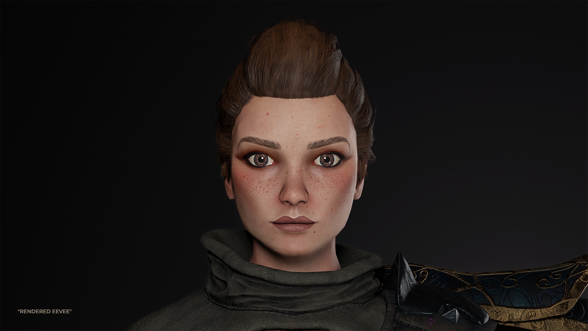 在角色创建的female Warriors Pack1 虚幻引擎商城