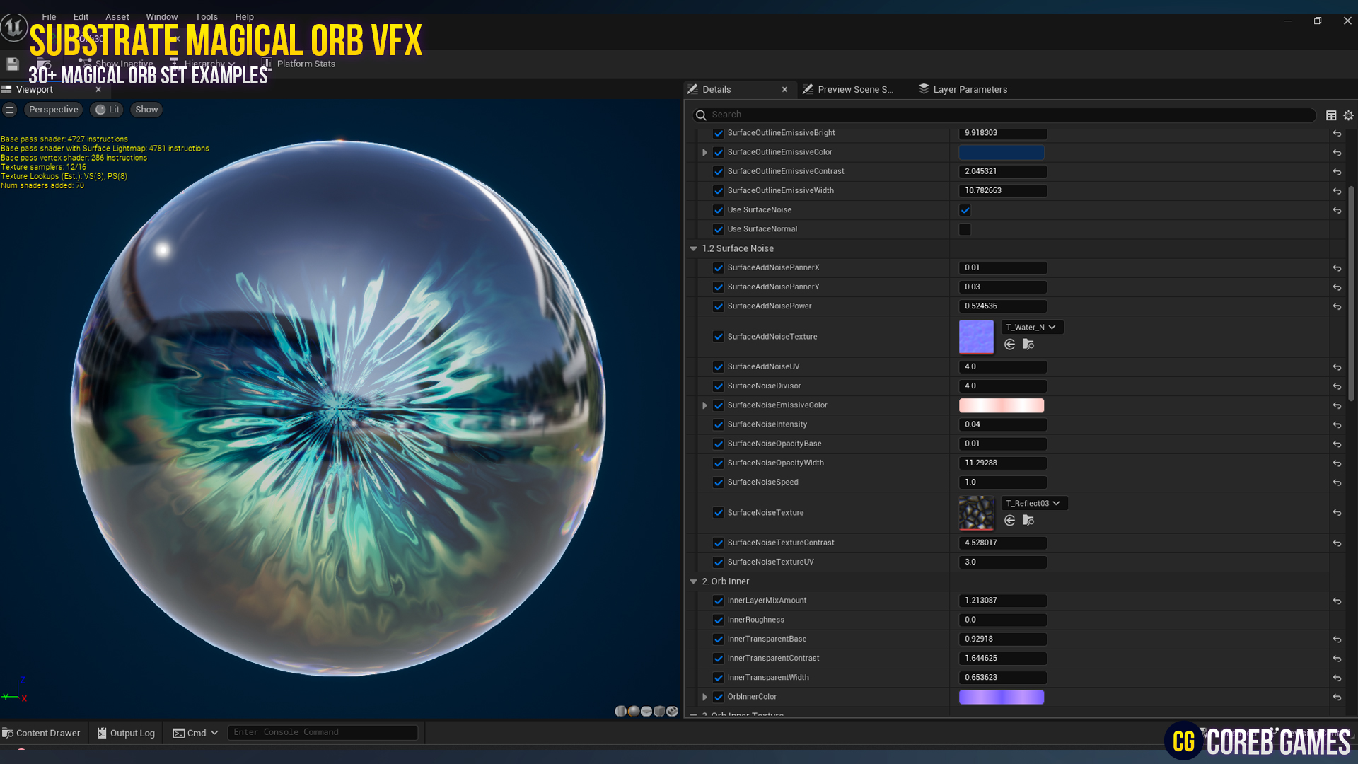 Substrate Magical Orb VFX Pack